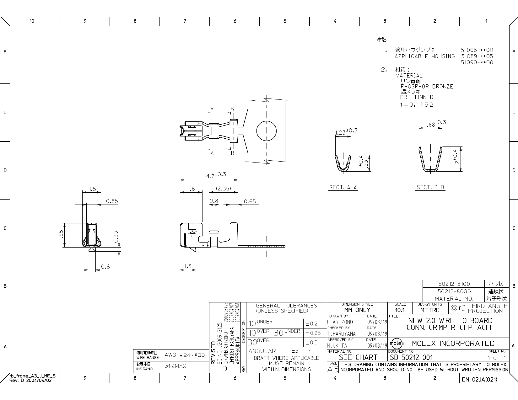502128000_（MOLEX）502128000中文资料_价格_PDF手册-立创电子商城