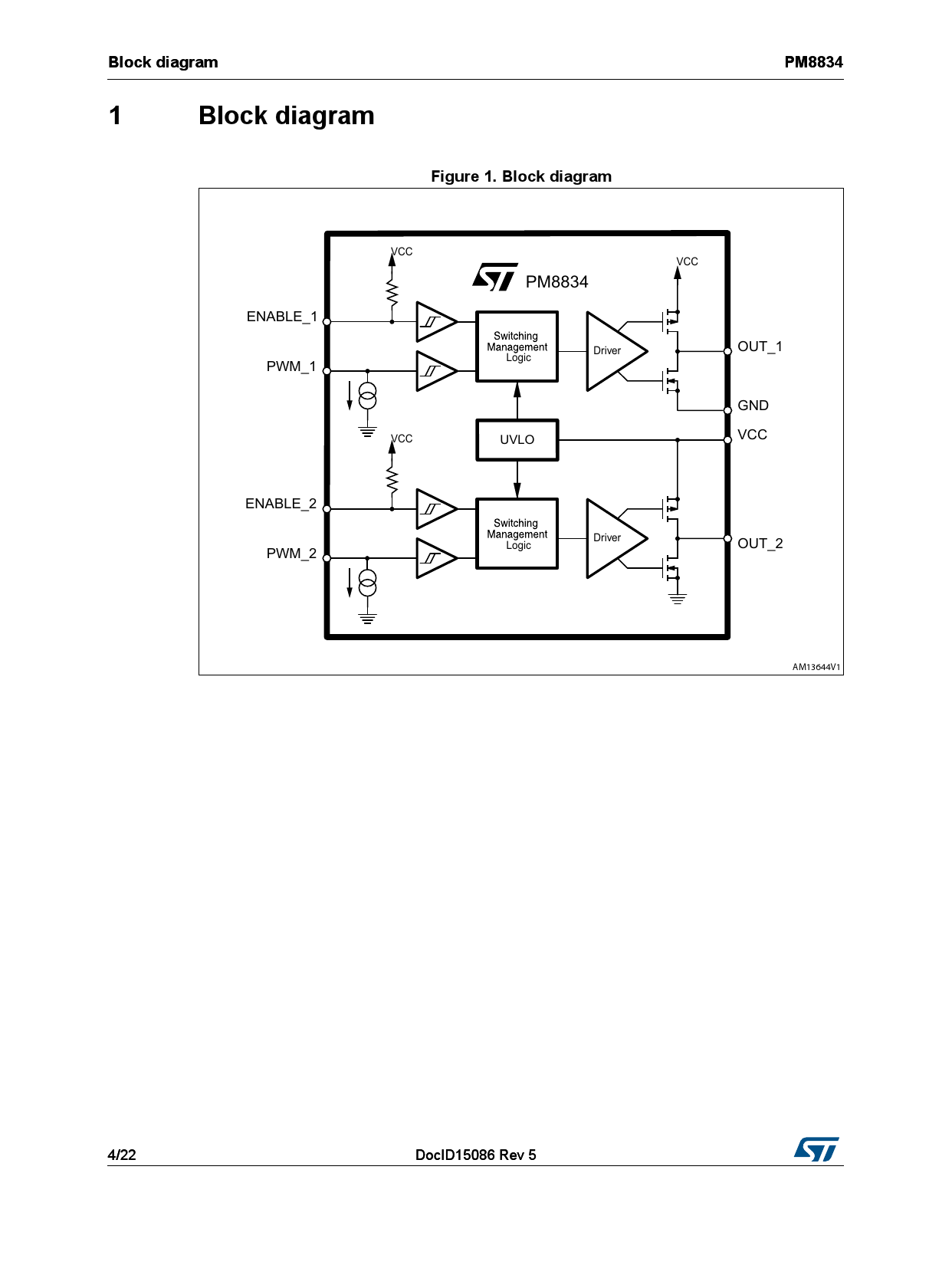 PM8834TR_（ST(意法半导体)）PM8834TR中文资料_价格_PDF手册-立创电子商城