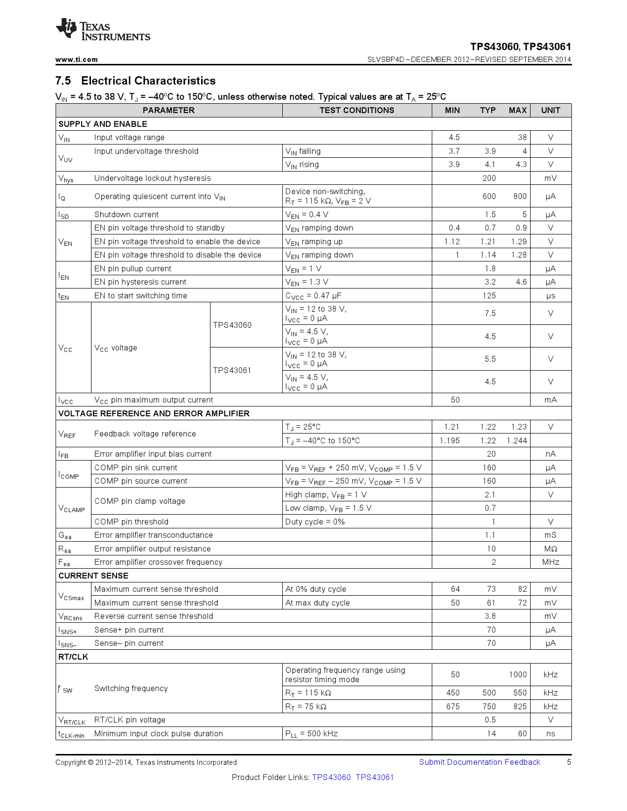 TPS43060RTER_（TI(德州仪器)）TPS43060RTER中文资料_价格_PDF手册-立创电子商城