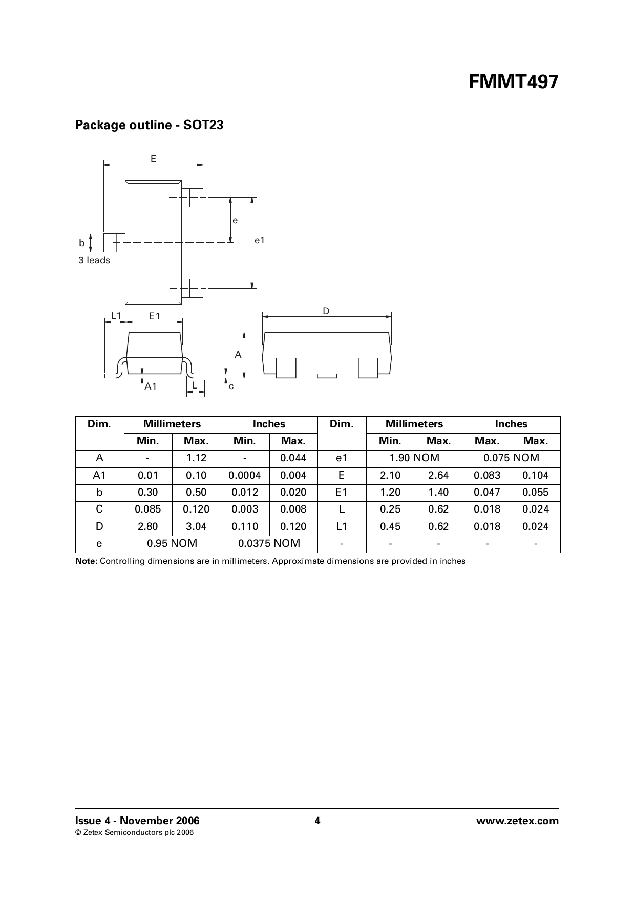 FMMT497TA_（DIODES(美台)）FMMT497TA中文资料_价格_PDF手册-立创电子商城