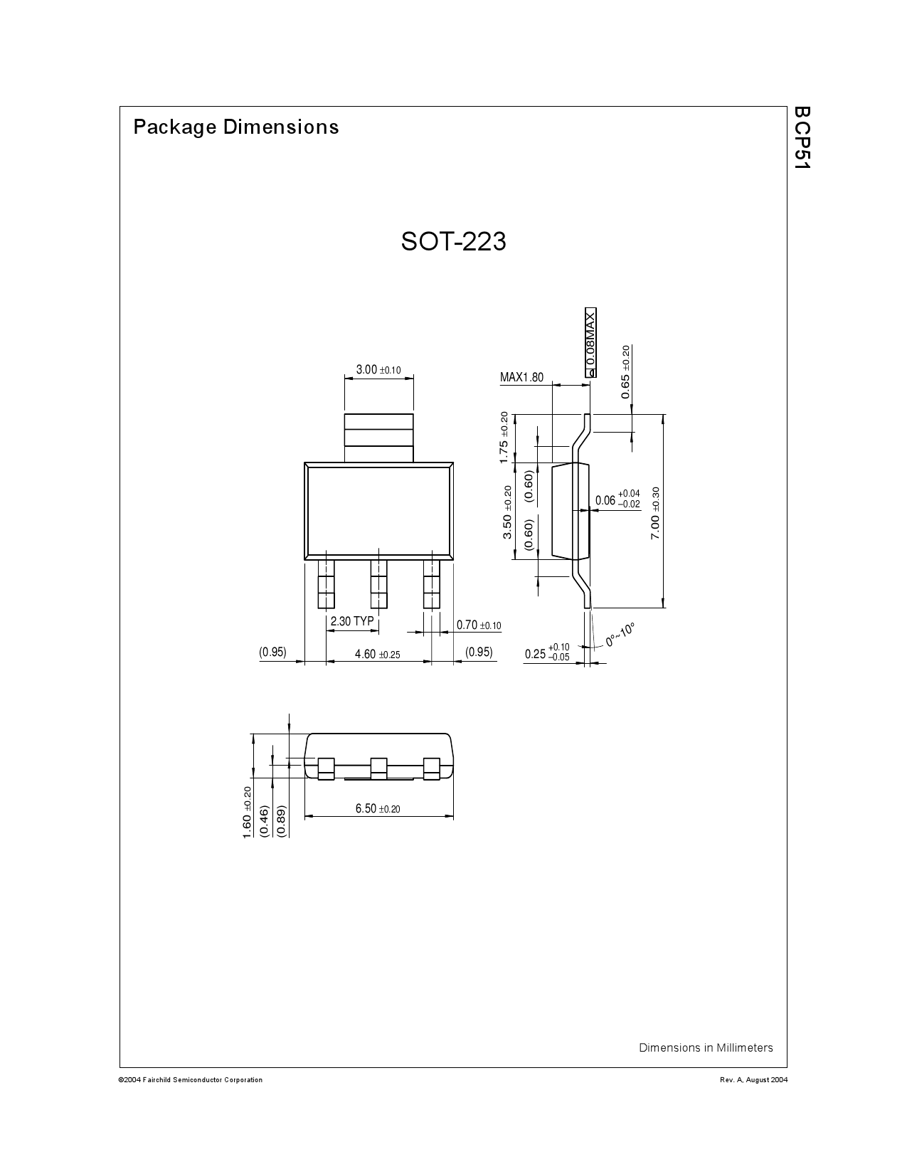 BCP51_（onsemi(安森美)）BCP51中文资料_价格_PDF手册-立创电子商城