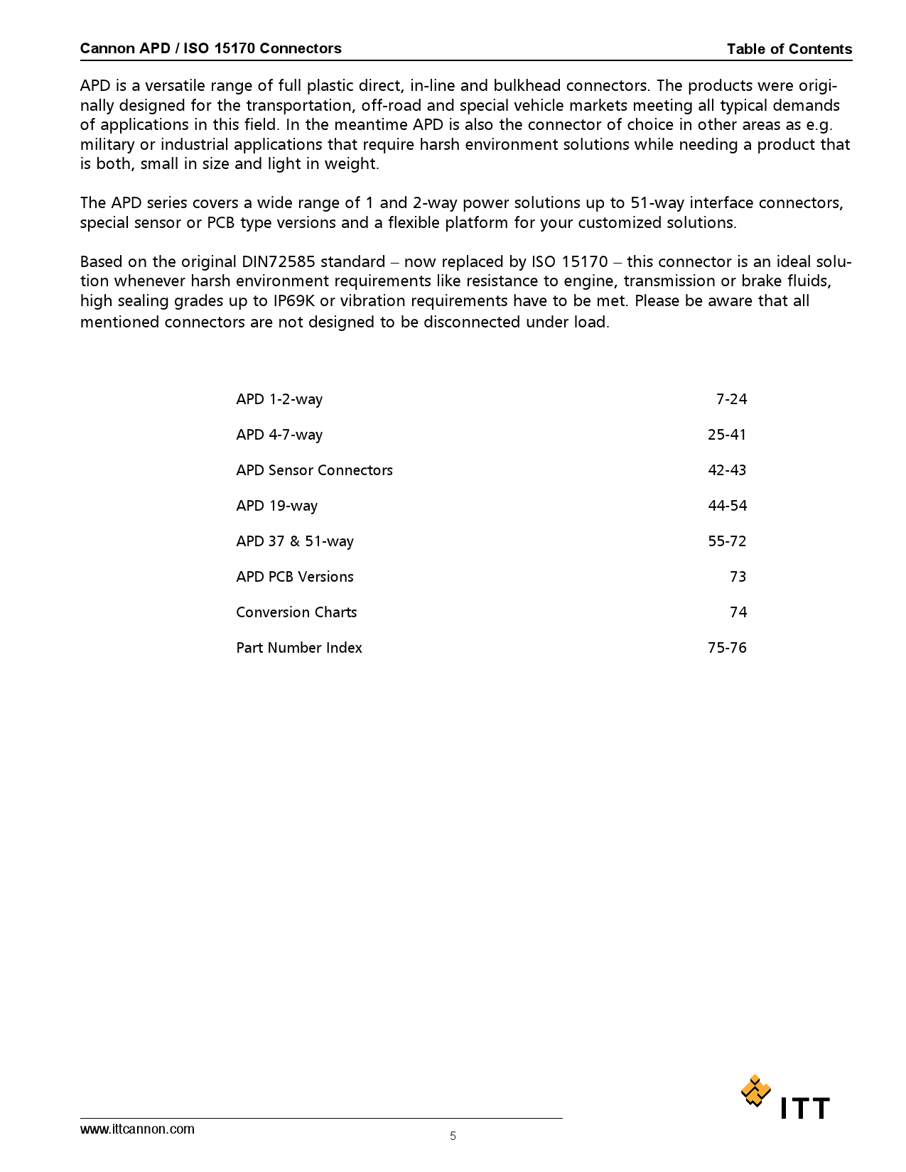 031-8521-010_（ITT CANNON）031-8521-010中文资料_价格_PDF手册-立创电子商城