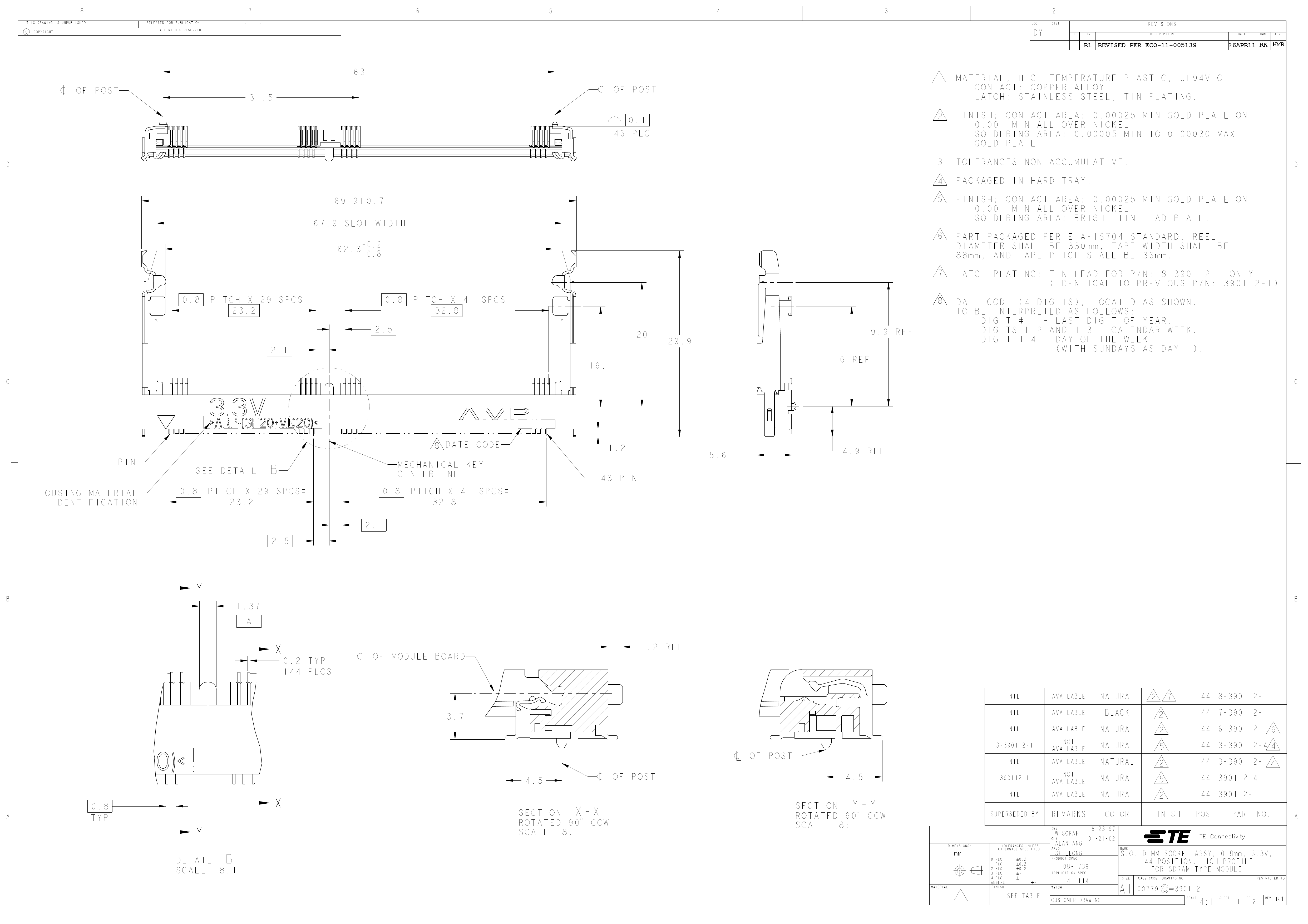 390112-1_（TE Connectivity(美国泰科)）390112-1中文资料_价格_PDF手册-立创电子商城