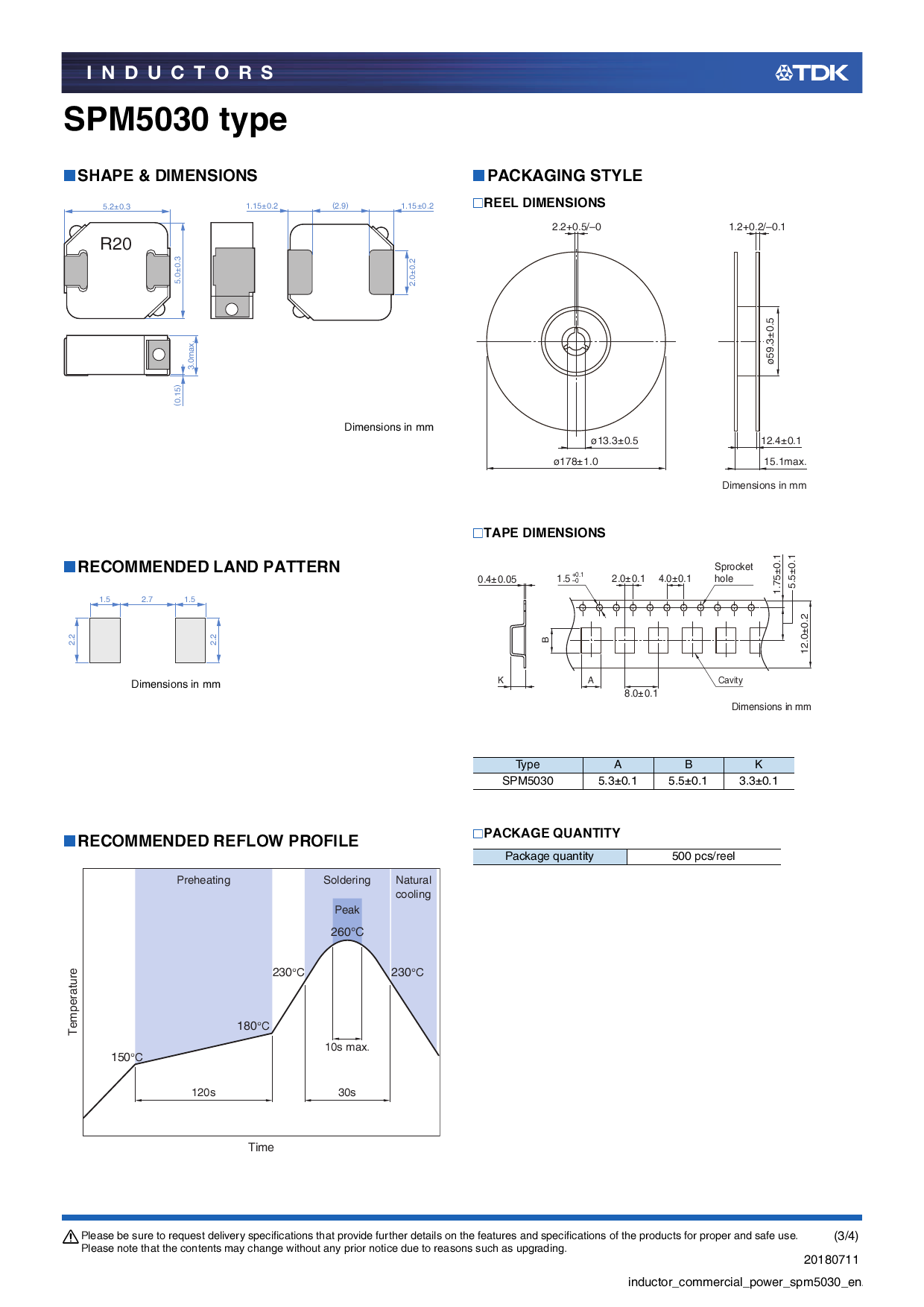 SPM5030T-R20M_（TDK）SPM5030T-R20M中文资料_价格_PDF手册-立创电子商城