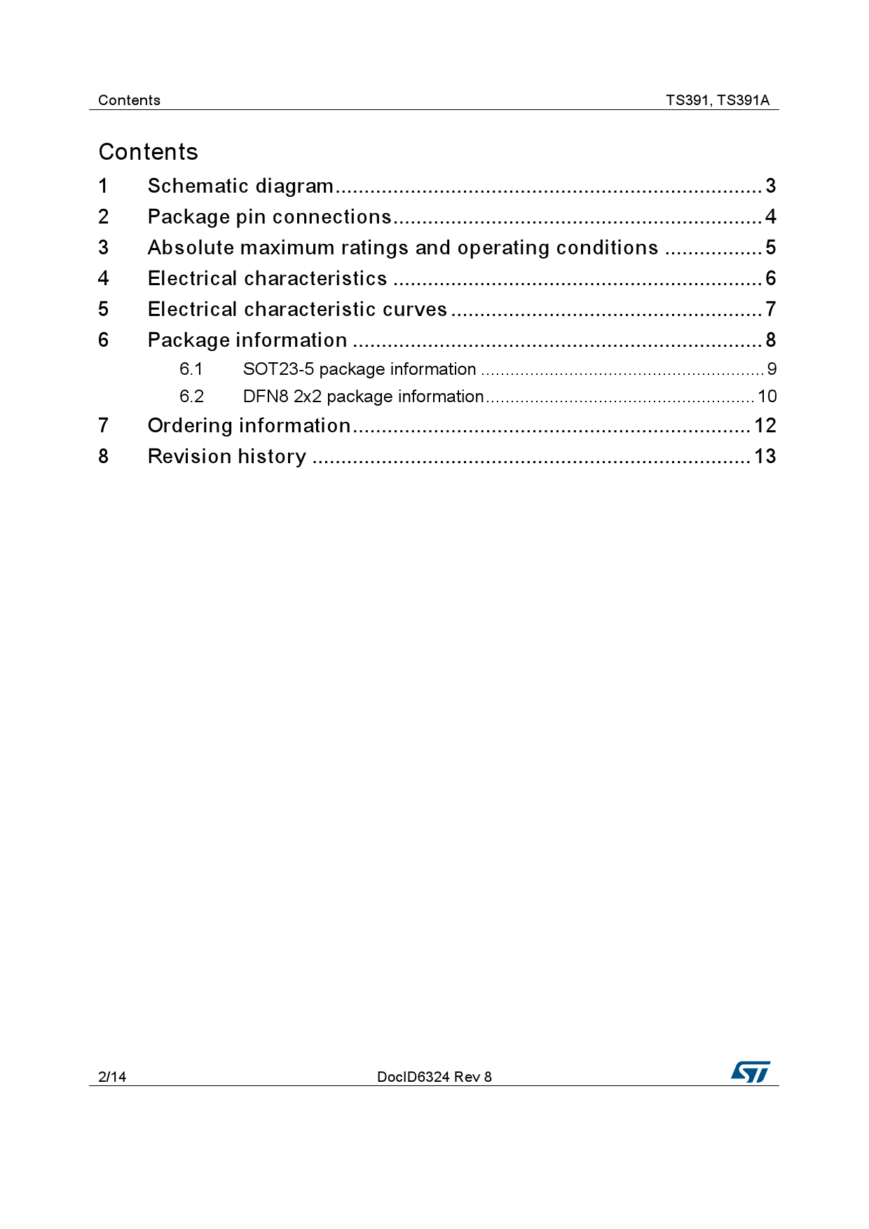 TS391IYLT_（ST(意法半导体)）TS391IYLT中文资料_价格_PDF手册-立创电子商城