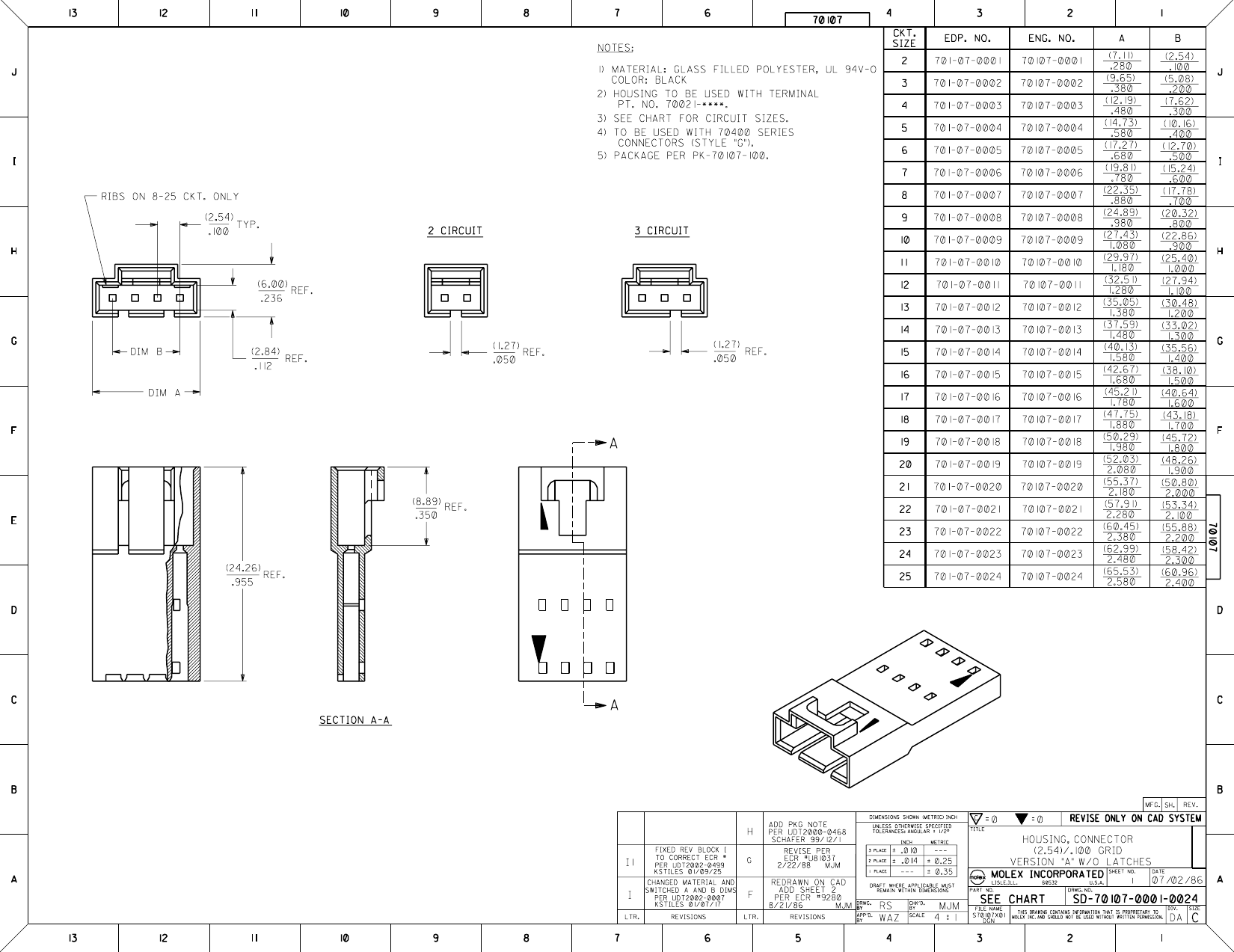 701070001_（MOLEX）701070001中文资料_价格_PDF手册-立创电子商城