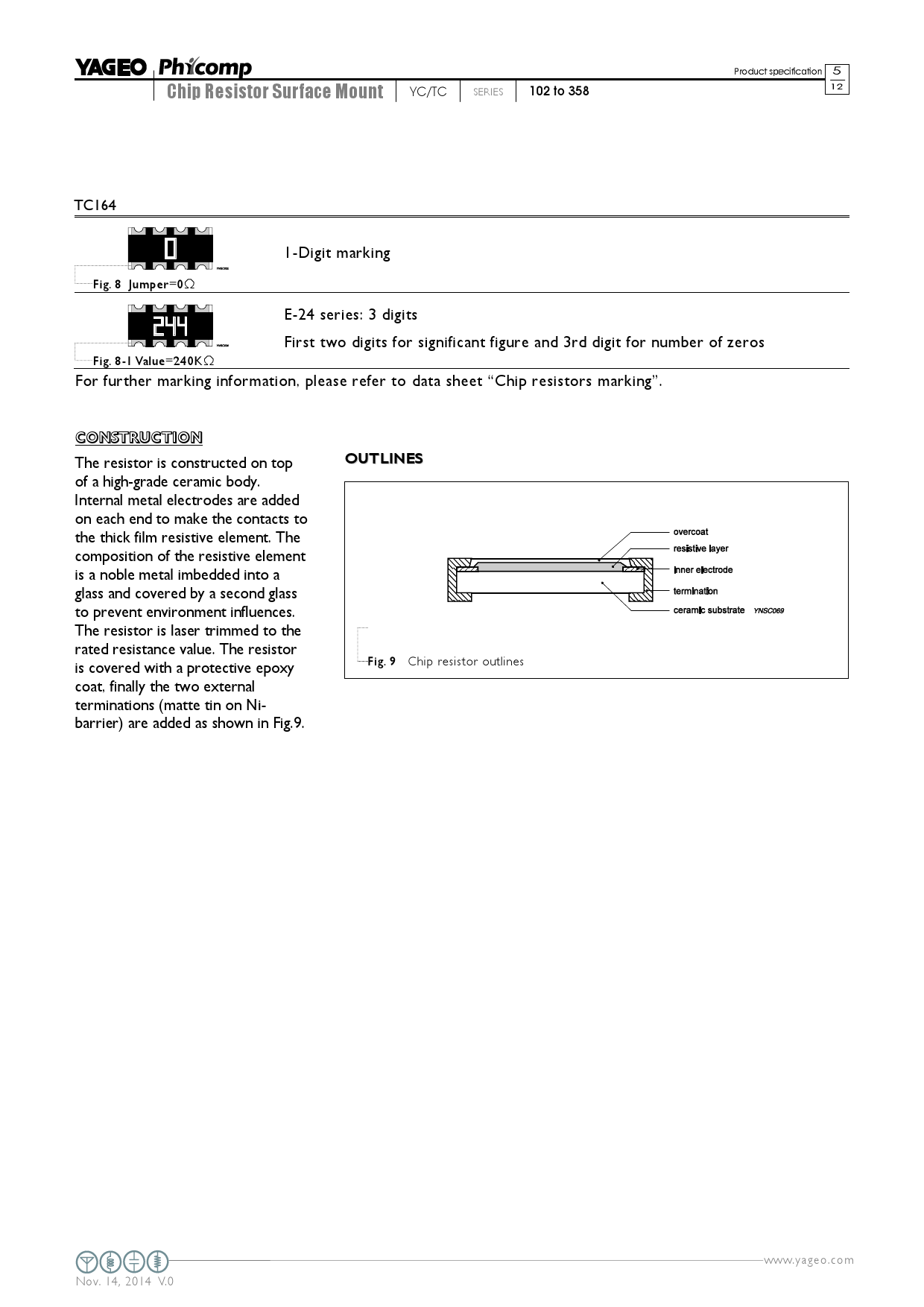 YC124-JR-07470KL_（YAGEO(国巨)）YC124-JR-07470KL中文资料_价格_PDF手册-立创电子商城