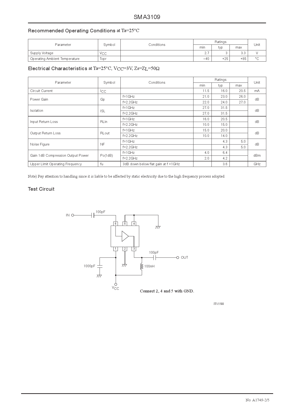 SMA3109-TL-E_（onsemi(安森美)）SMA3109-TL-E中文资料_价格_PDF手册-立创电子商城