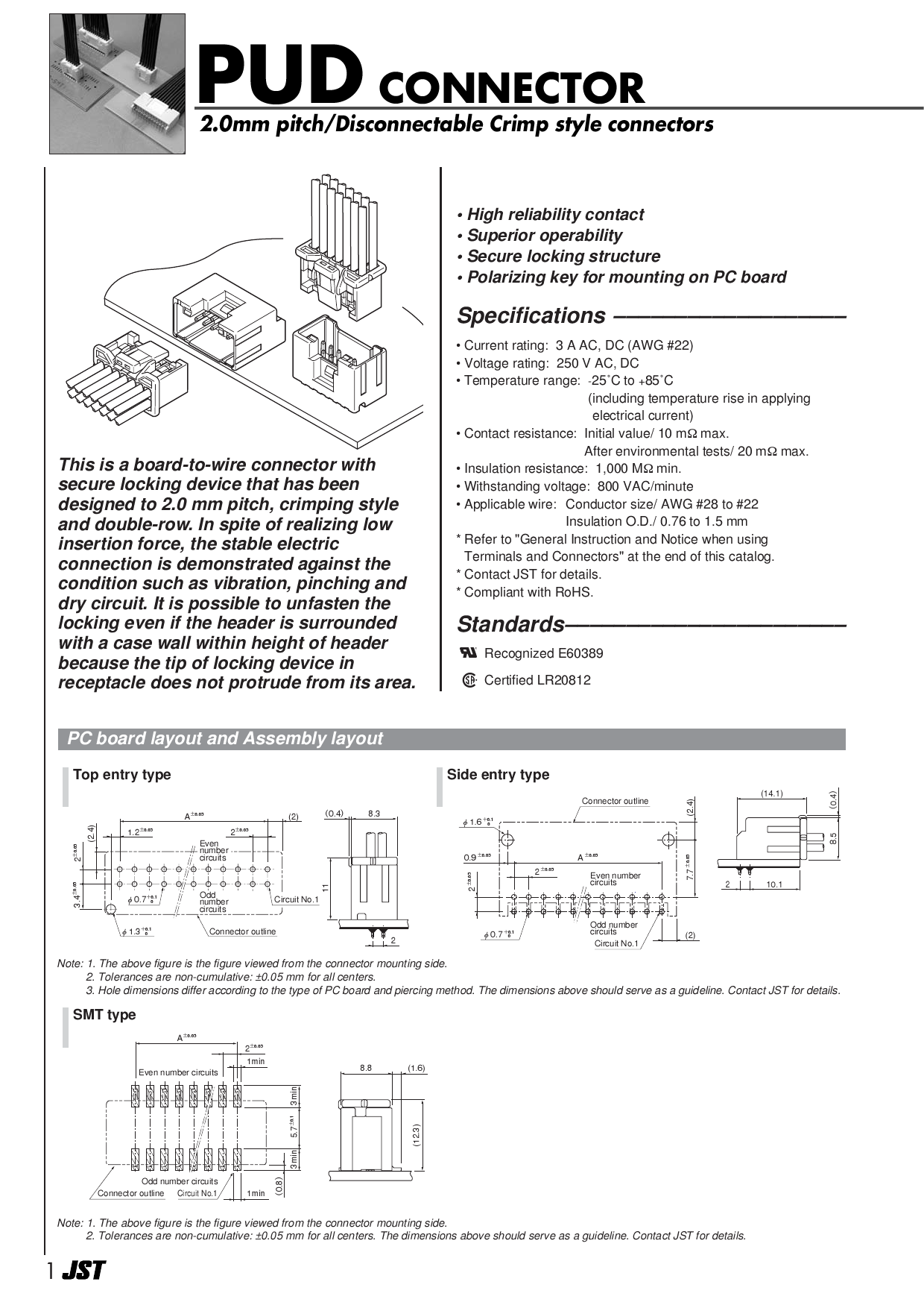 PUDP-10V-S_（JST）PUDP-10V-S中文资料_价格_PDF手册-立创电子商城