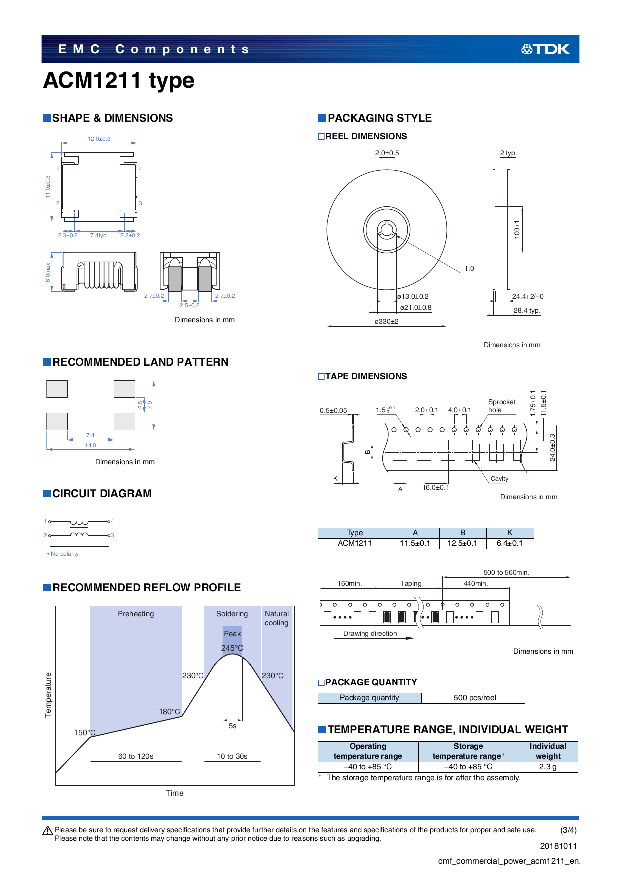 ACM1211-701-2PL-TL01_（TDK）ACM1211-701-2PL-TL01中文资料_价格_PDF手册-立创电子商城