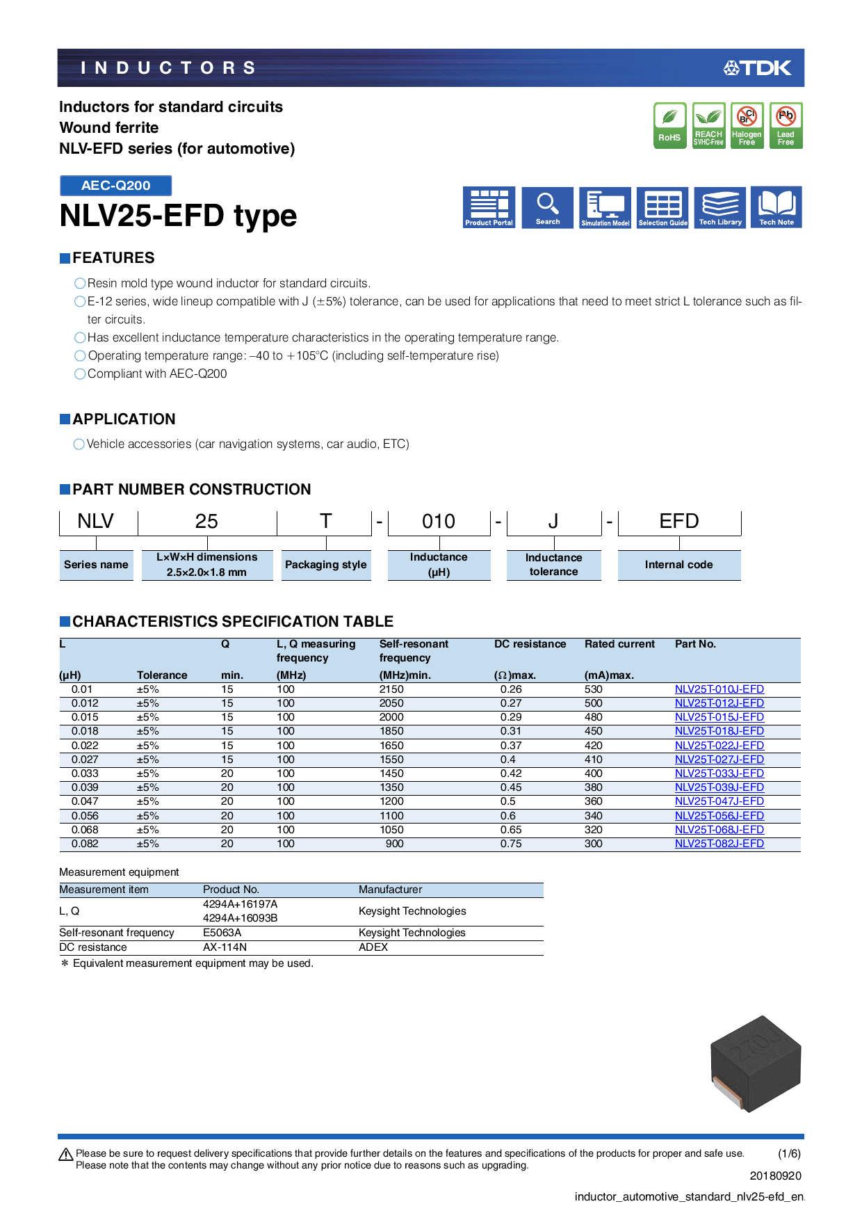 NLV25T-1R0J-EFD_（TDK）NLV25T-1R0J-EFD中文资料_价格_PDF手册-立创电子商城