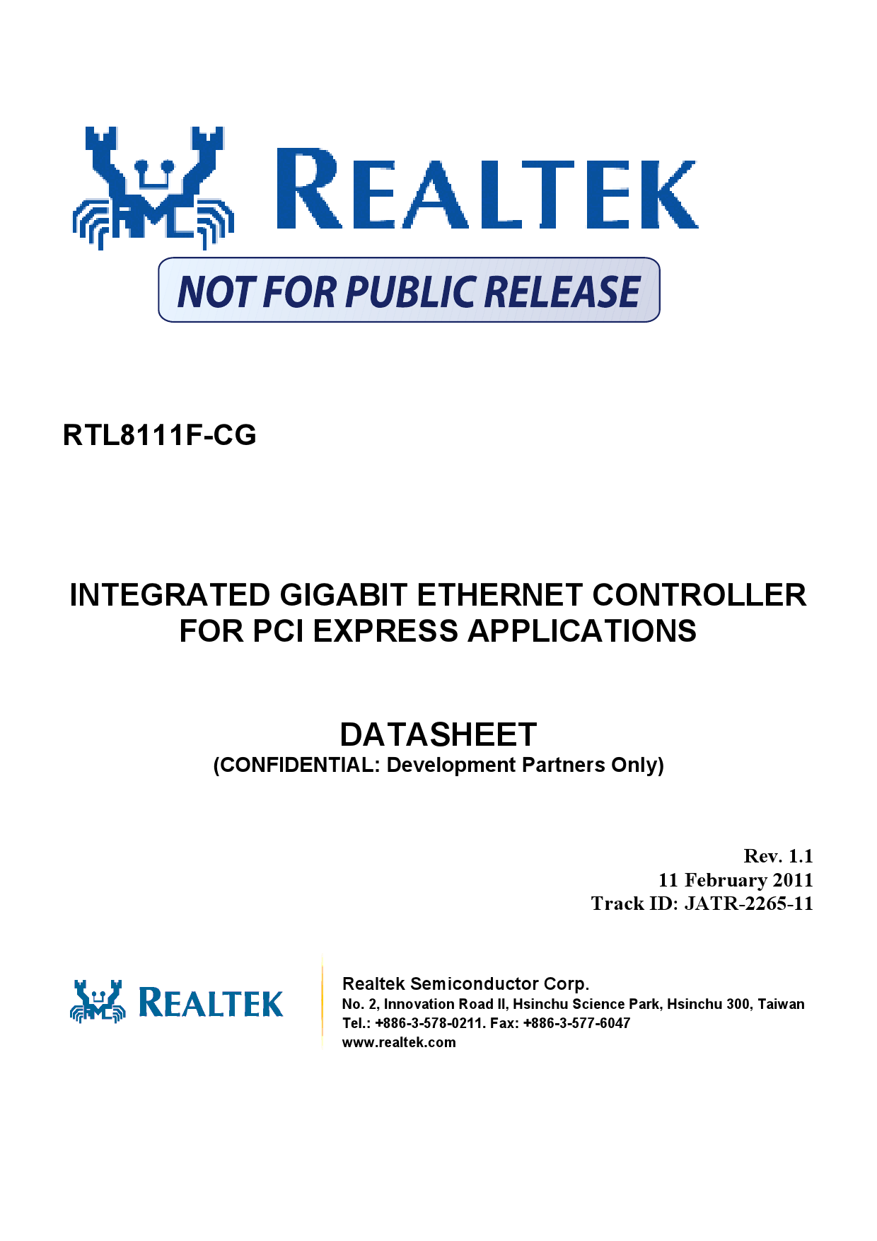 RTL8111F-CG_（REALTEK(瑞昱)）RTL8111F-CG中文资料_价格_PDF手册-立创电子商城