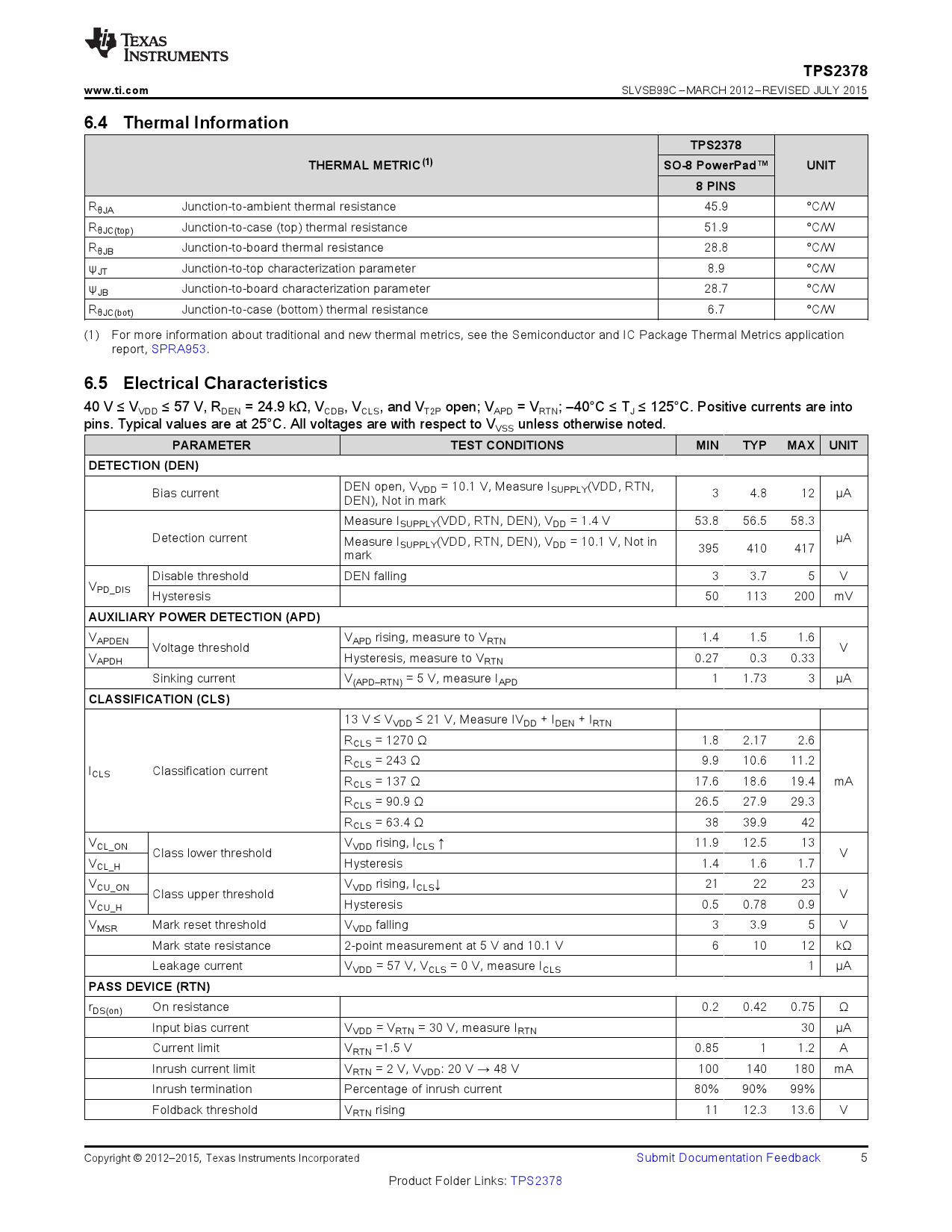 TPS2378DDAR_（TI(德州仪器)）TPS2378DDAR中文资料_价格_PDF手册-立创电子商城