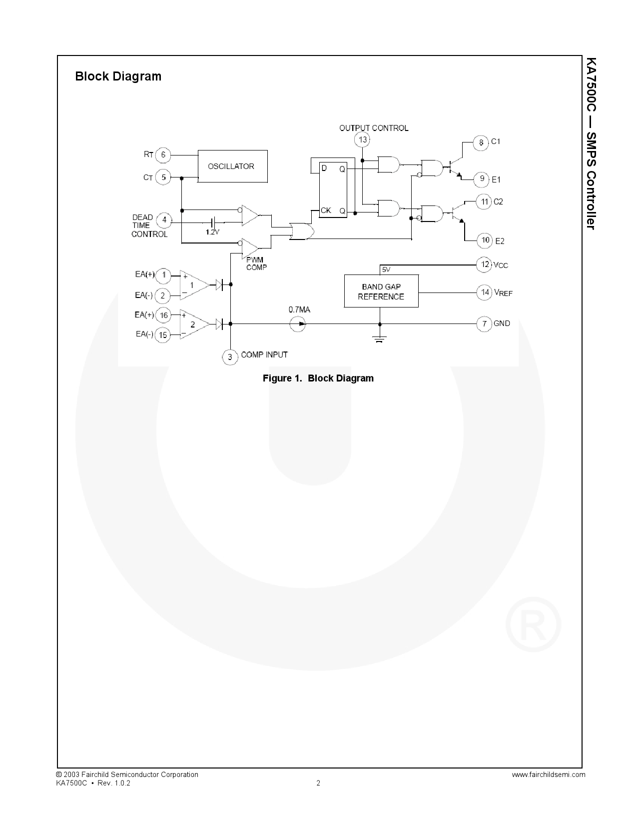 KA7500C_（onsemi(安森美)）KA7500C中文资料_价格_PDF手册-立创电子商城