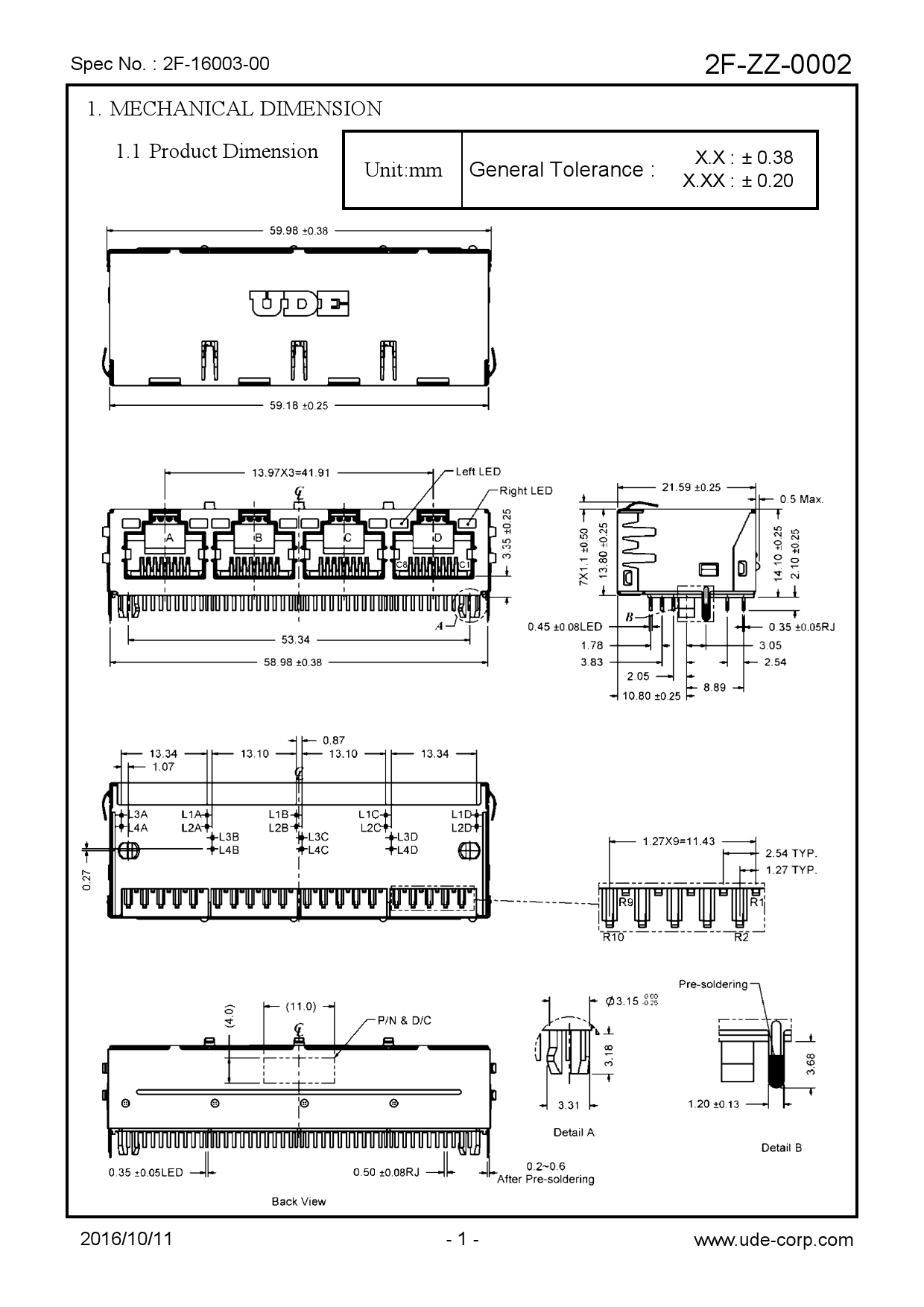 2F-ZZ-0002_（UDE(涌德电子)）2F-ZZ-0002中文资料_价格_PDF手册-立创电子商城