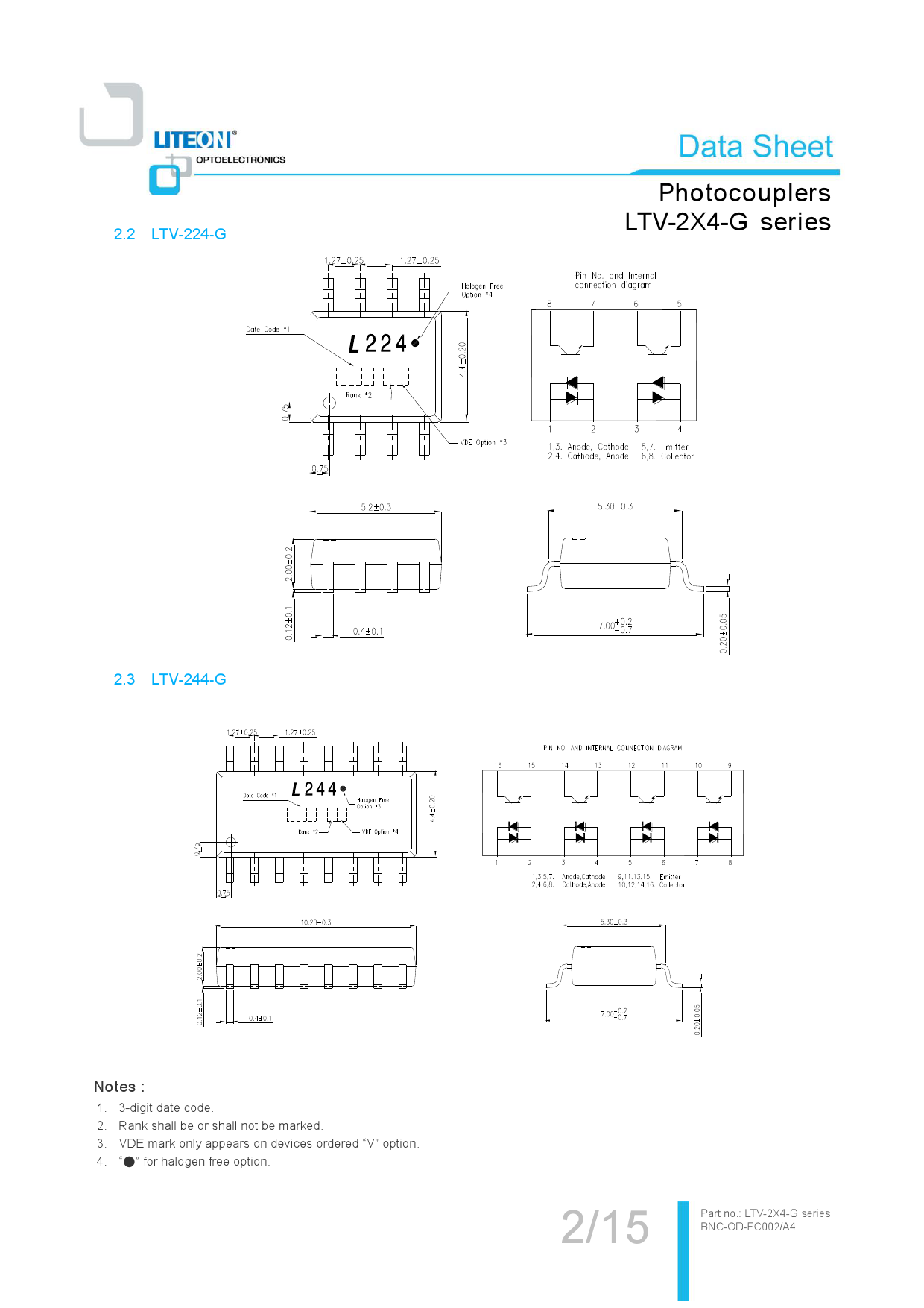 LTV-214-G_（LITEON(光宝)）LTV-214-G中文资料_价格_PDF手册-立创电子商城
