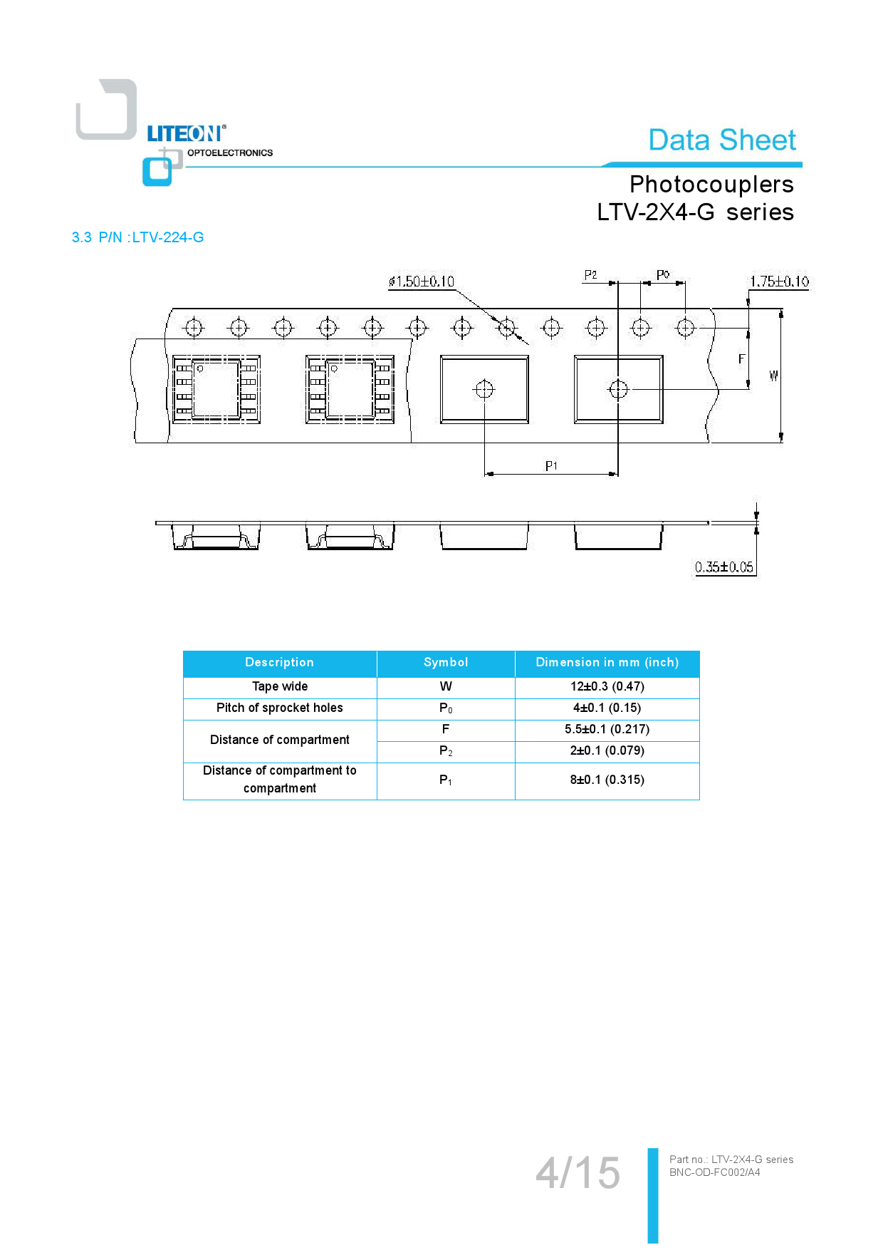 LTV-214-G_（LITEON(光宝)）LTV-214-G中文资料_价格_PDF手册-立创电子商城