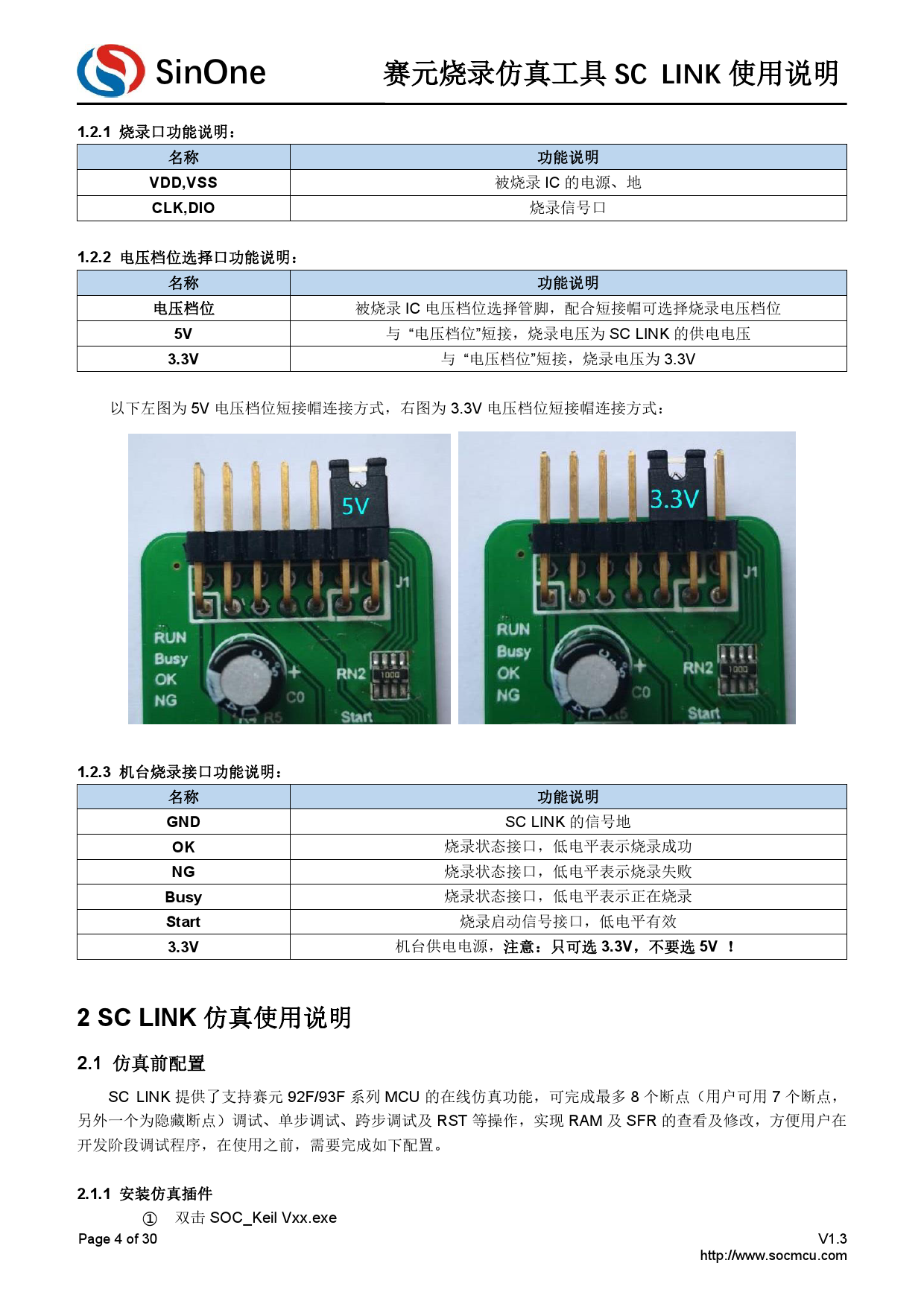 SC LINK_（SOC(赛元)）SC LINK中文资料_价格_PDF手册-立创电子商城