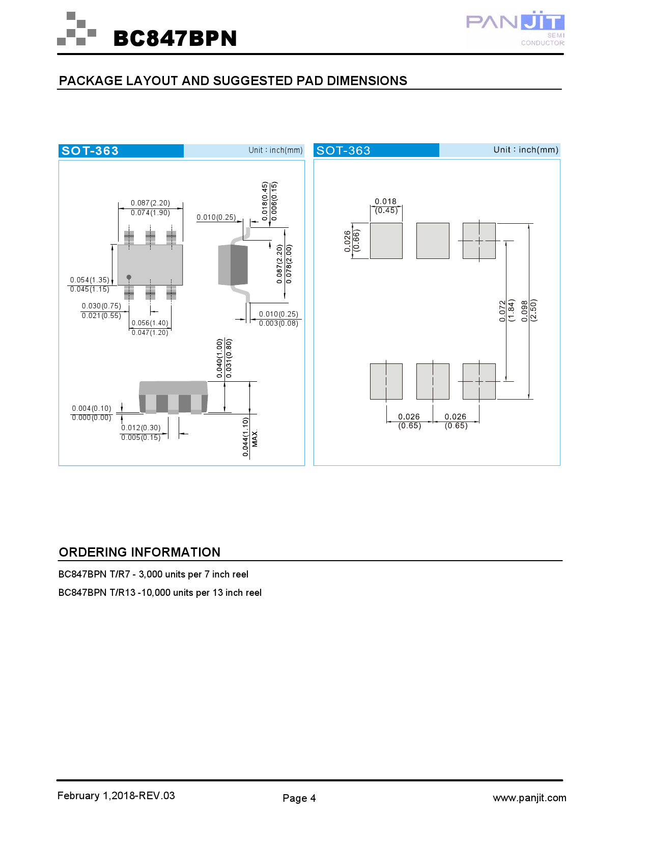 BC847BPN_R1_00001_（PANJIT(强茂)）BC847BPN_R1_00001中文资料_价格_PDF手册-立创电子商城