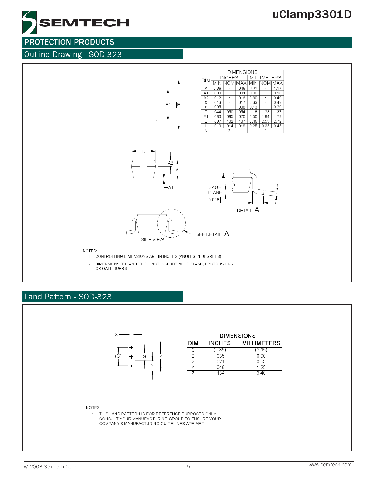UCLAMP3301D.TCT_（SEMTECH）UCLAMP3301D.TCT中文资料_价格_PDF手册-立创电子商城