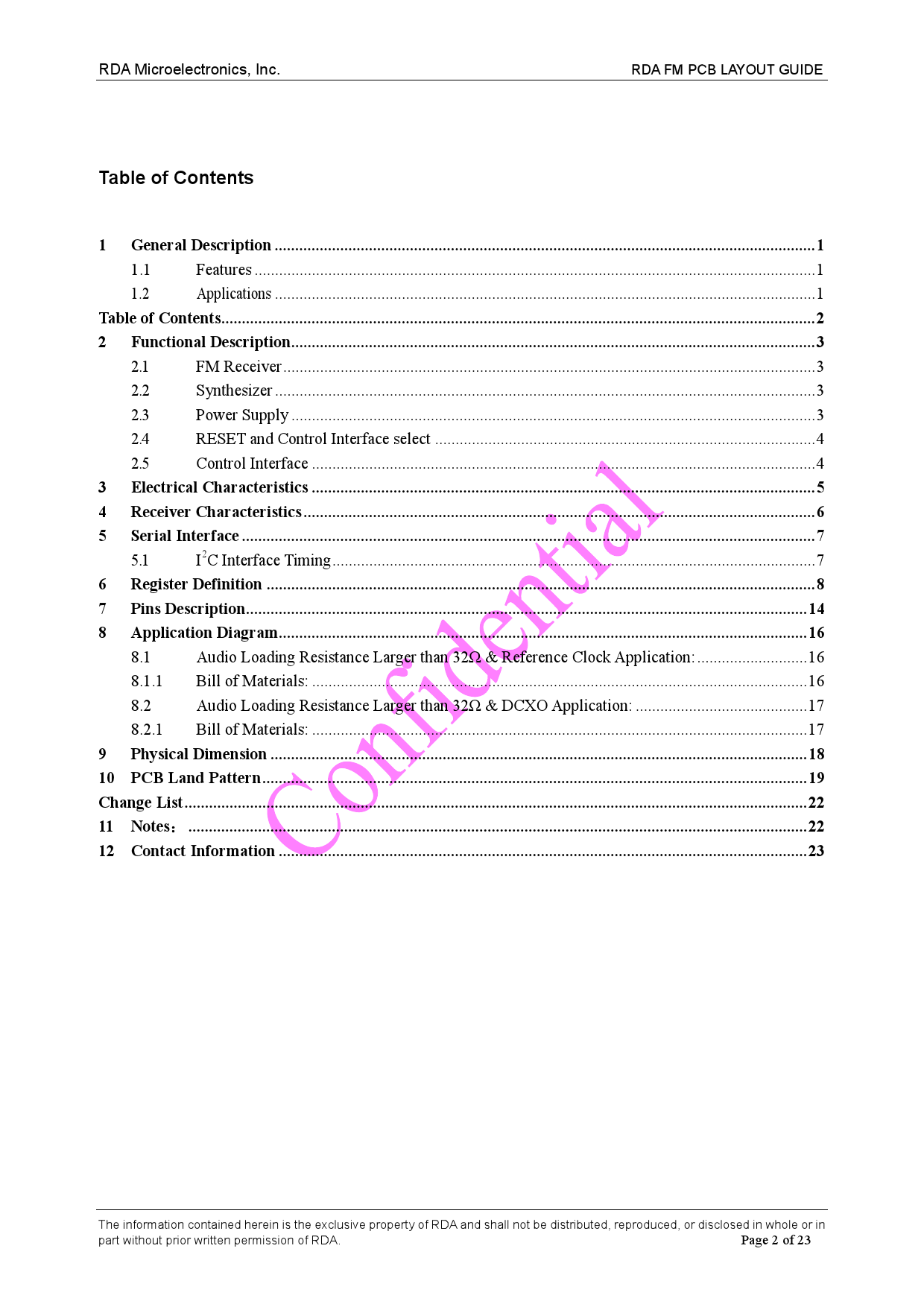 RDA5807M_（RDA(锐迪科)）RDA5807M中文资料_价格_PDF手册-立创电子商城
