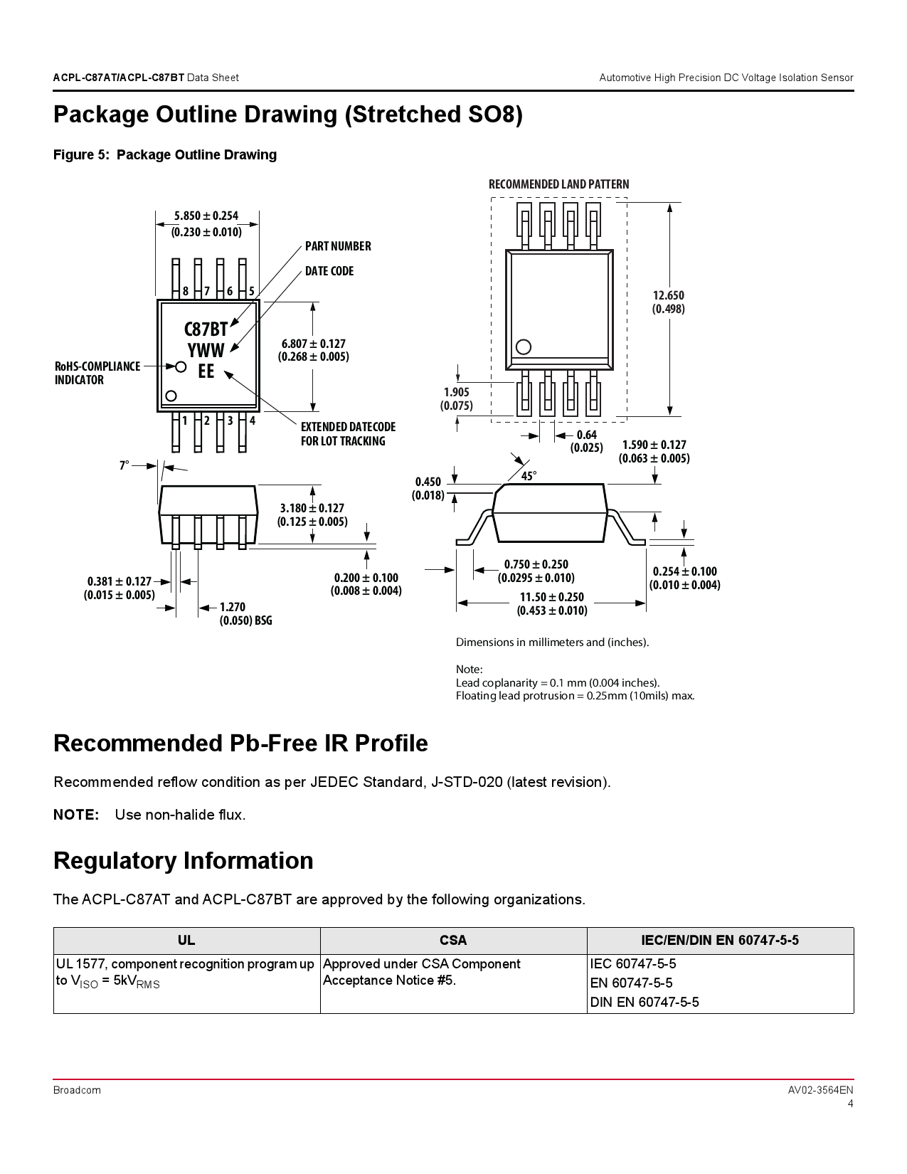 ACPL-C87BT-500E_（Broadcom/AVAGO(安华高)）ACPL-C87BT-500E中文资料_价格_PDF手册-立创电子商城