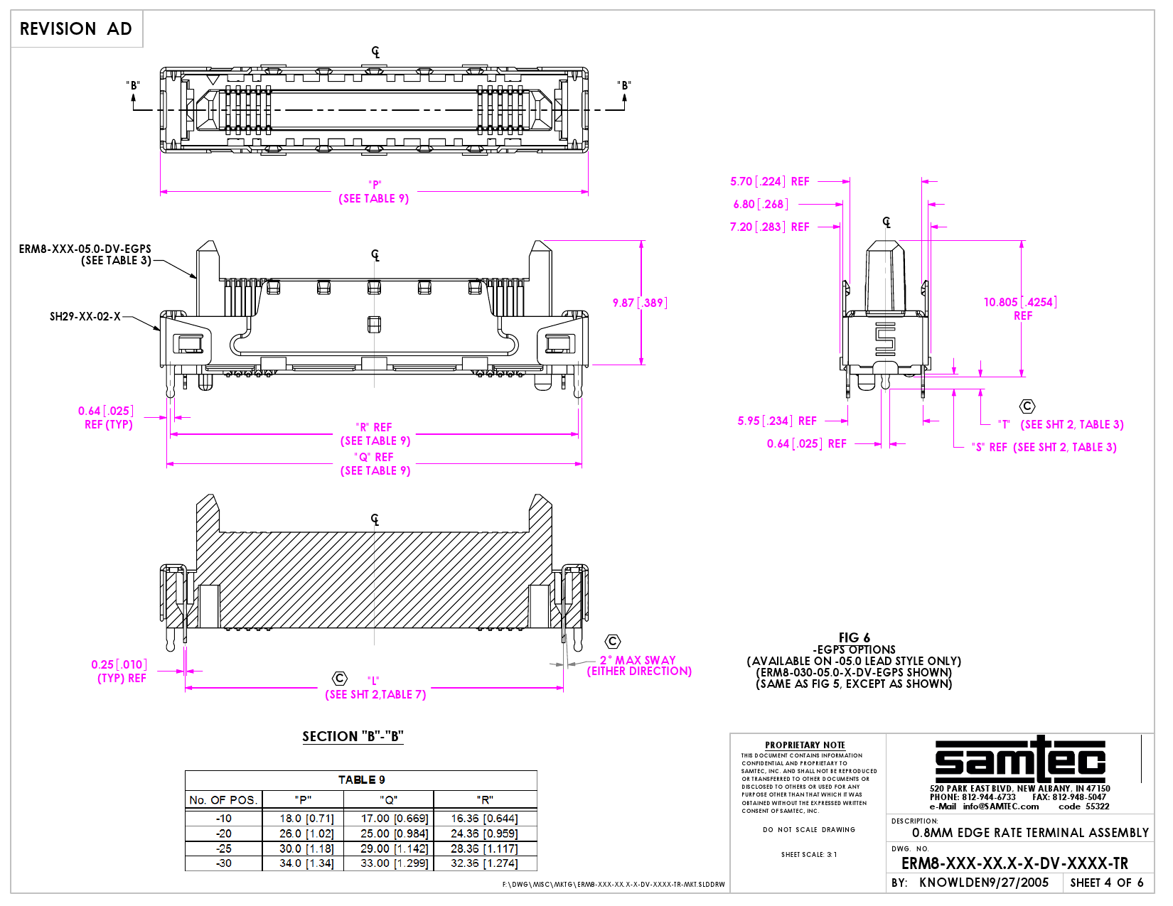 ERM8-010-05.0-S-DV-K-TR_（SAMTEC）ERM8-010-05.0-S-DV-K-TR中文资料_价格_PDF手册-立创电子商城