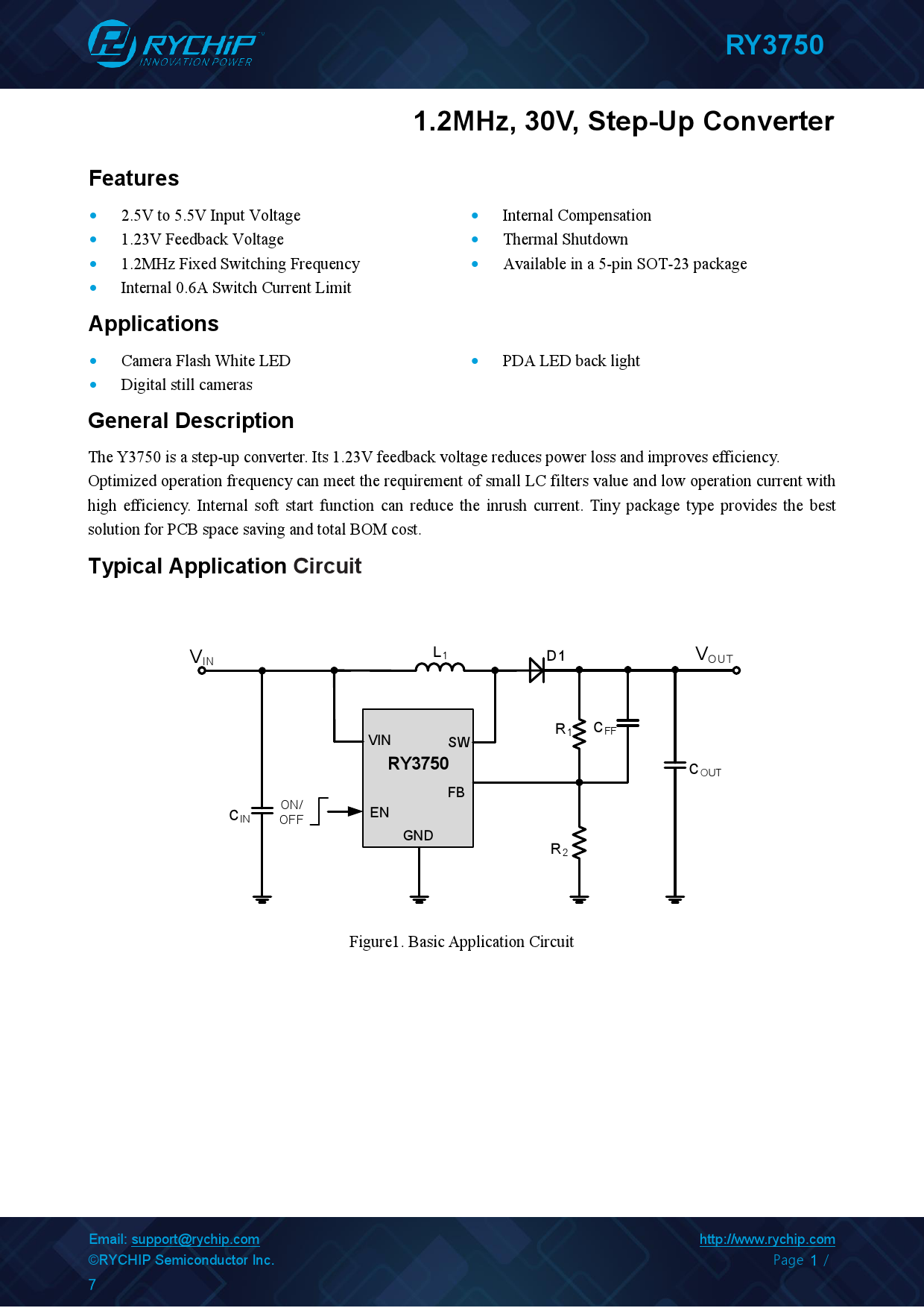 RY3750_（RYCHiP(蕊源)）RY3750中文资料_价格_PDF手册-立创电子商城