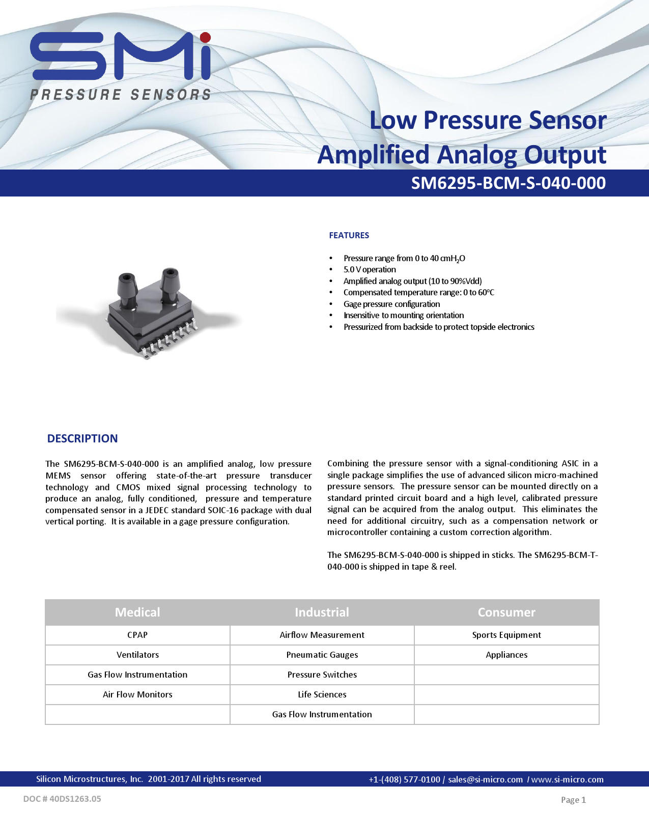 SM6295-BCM-S-040-000_（Silicon Microstructures(SMI)）SM6295-BCM-S-040-000 ...