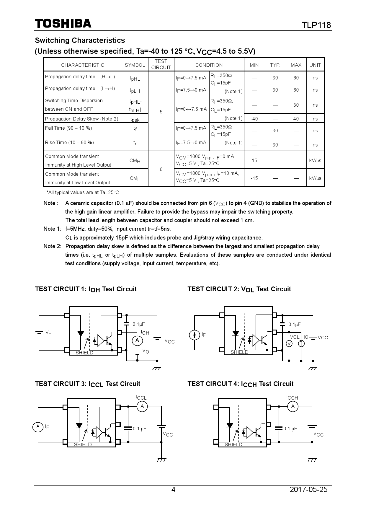 TLP118(E(T_（TOSHIBA(东芝)）TLP118(E(T中文资料_价格_PDF手册-立创电子商城
