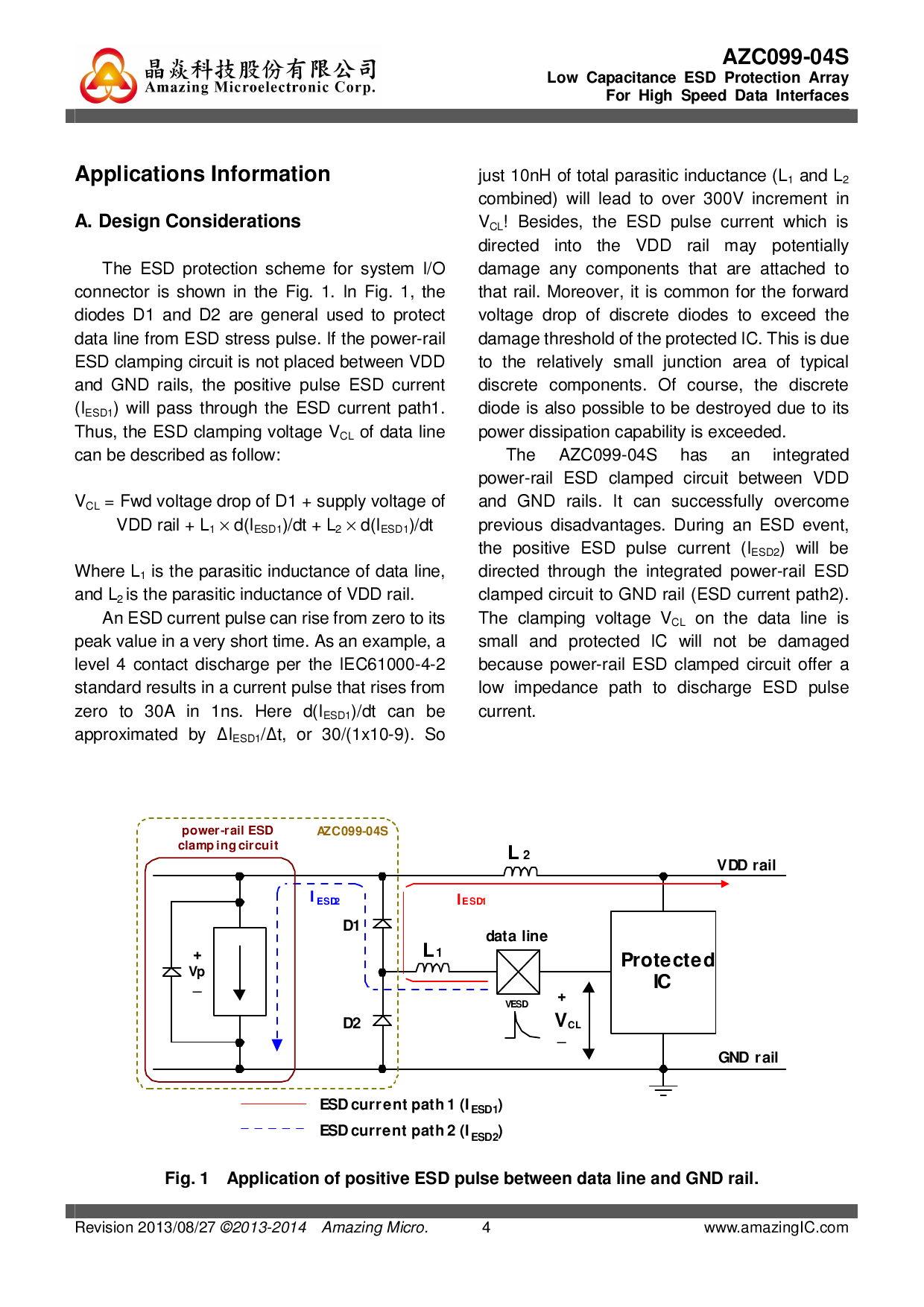 AZC099-04S.R7G_（AMAZING(晶焱)）AZC099-04S.R7G中文资料_价格_PDF手册-立创电子商城
