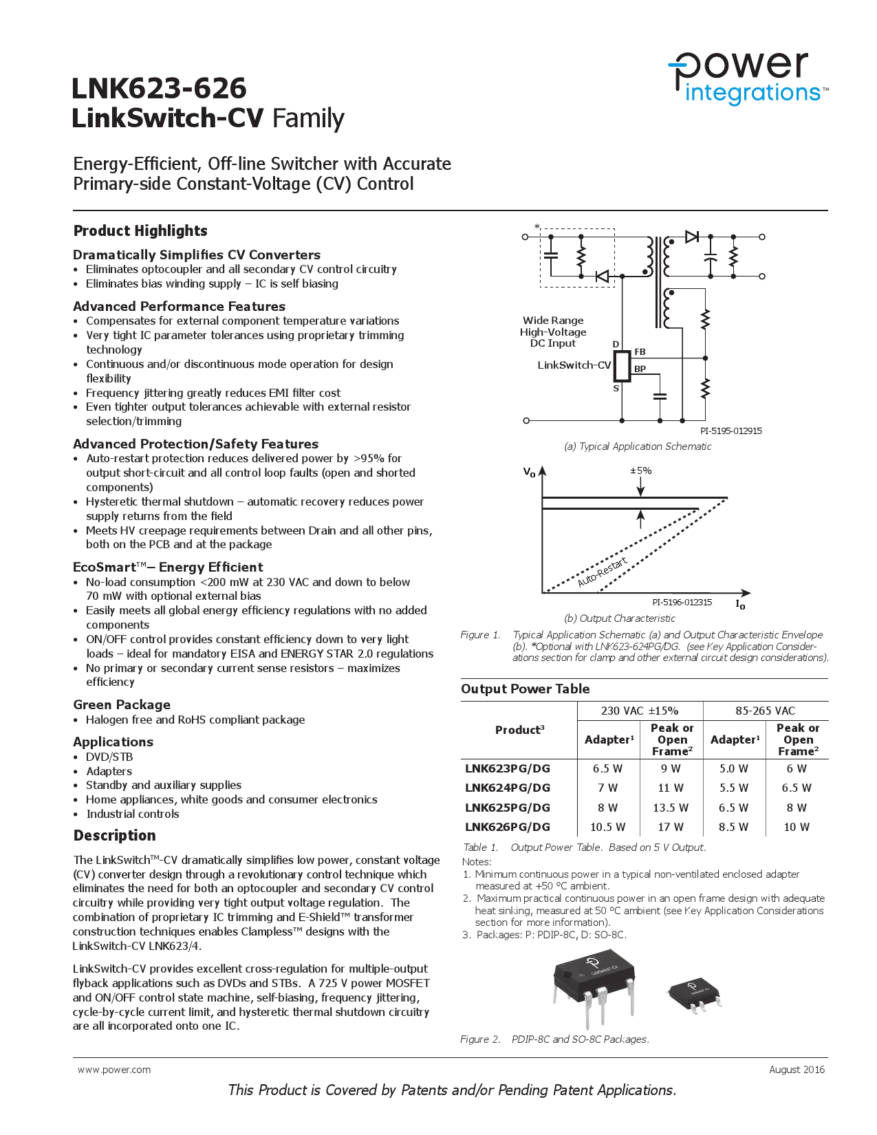 LNK625PG_（Power Integrations(帕沃英蒂格盛)）LNK625PG中文资料_价格_PDF手册-立创电子商城