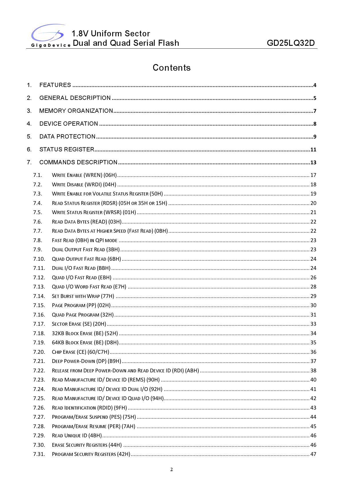 GD25LQ32DSIGR_（GigaDevice(兆易创新)）GD25LQ32DSIGR中文资料_价格_PDF手册-立创电子商城