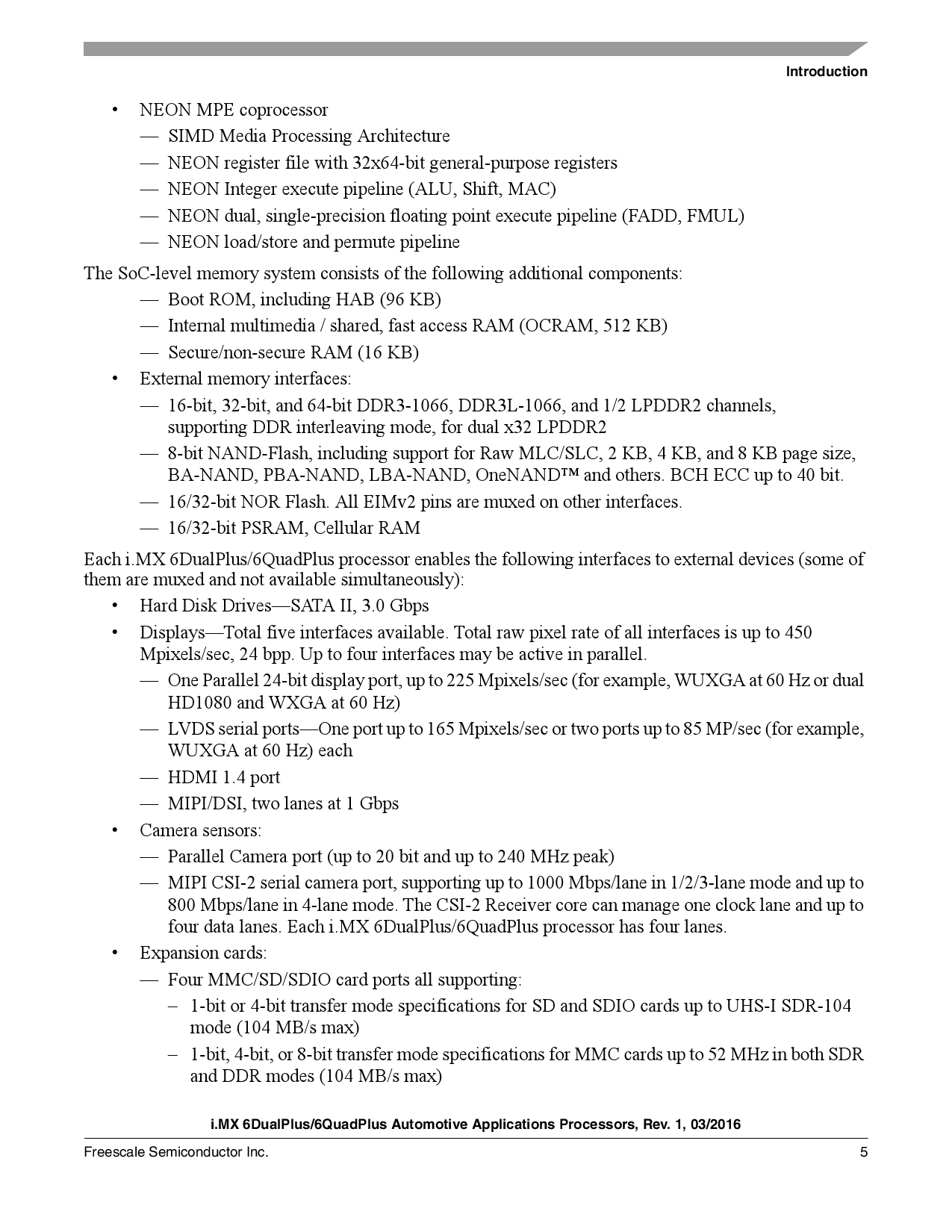 MCIMX6QP6AVT1AA_（NXP(恩智浦)）MCIMX6QP6AVT1AA中文资料_价格_PDF手册-立创电子商城