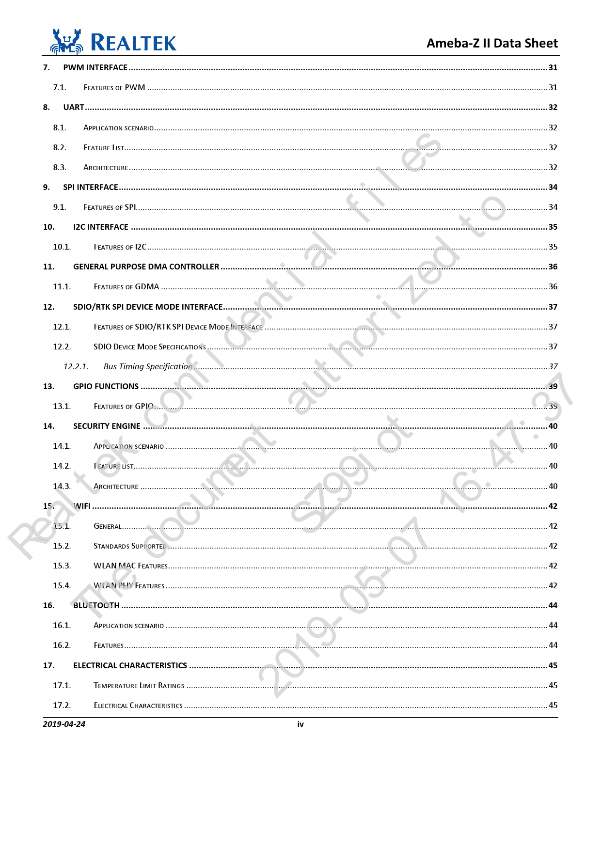 RTL8720CF_（REALTEK(瑞昱)）RTL8720CF中文资料_价格_PDF手册-立创电子商城
