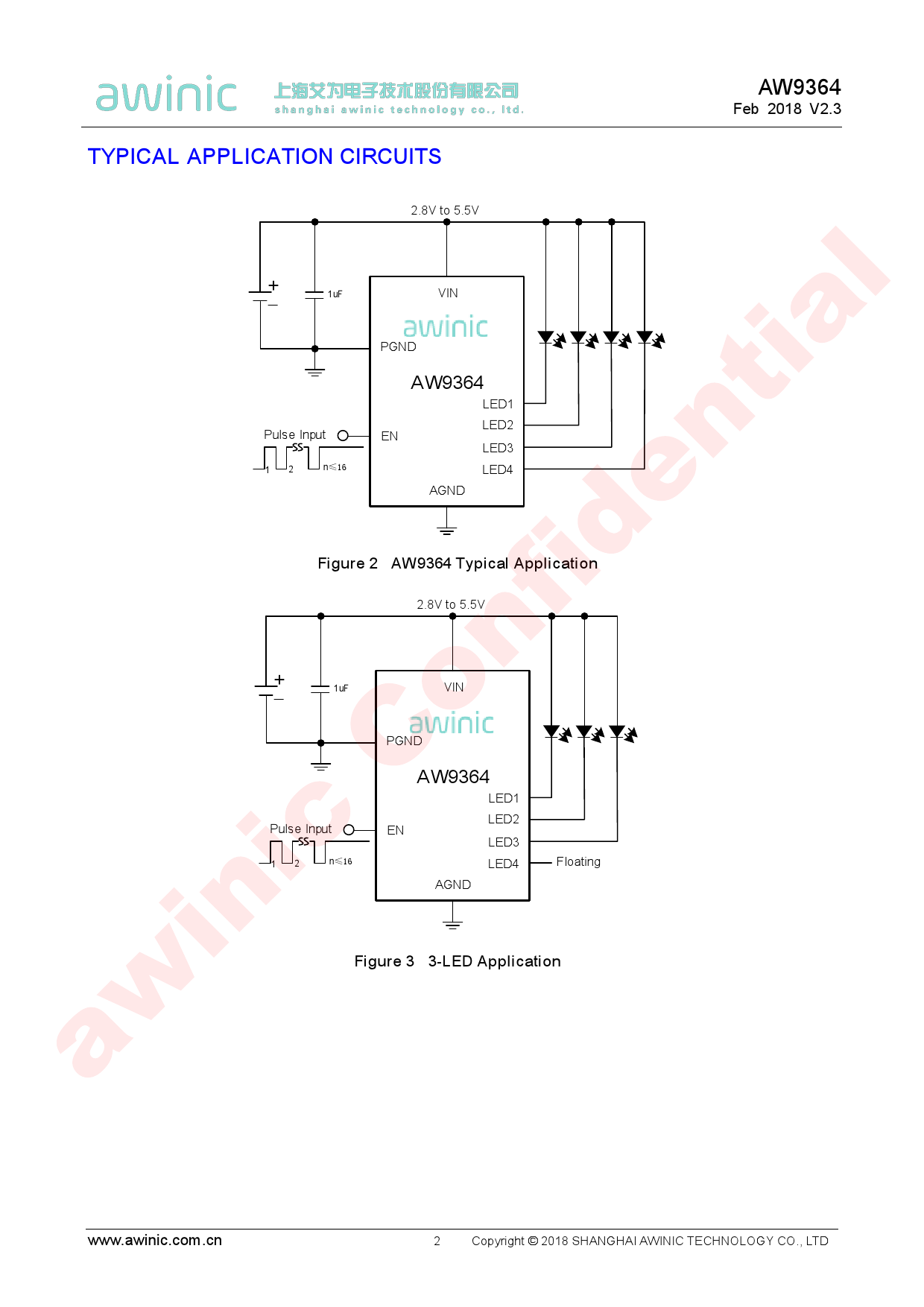 AW9364DNR_（AWINIC(艾为)）AW9364DNR中文资料_价格_PDF手册-立创电子商城