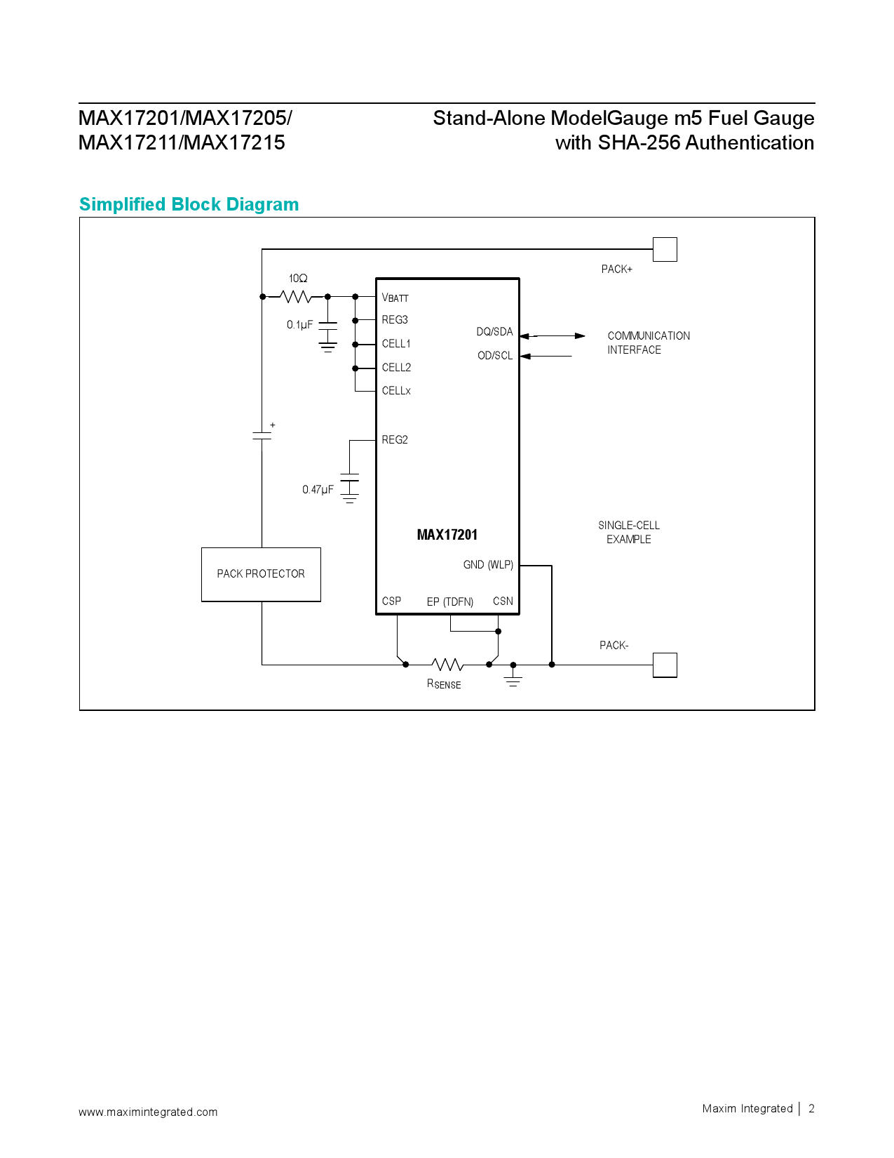 MAX17205G+T_（MAXIM(美信)）MAX17205G+T中文资料_价格_PDF手册-立创电子商城