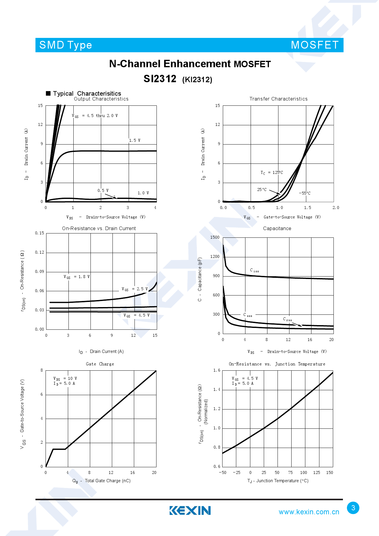 SI2312_（KEXIN(科信)）SI2312中文资料_价格_PDF手册-立创电子商城