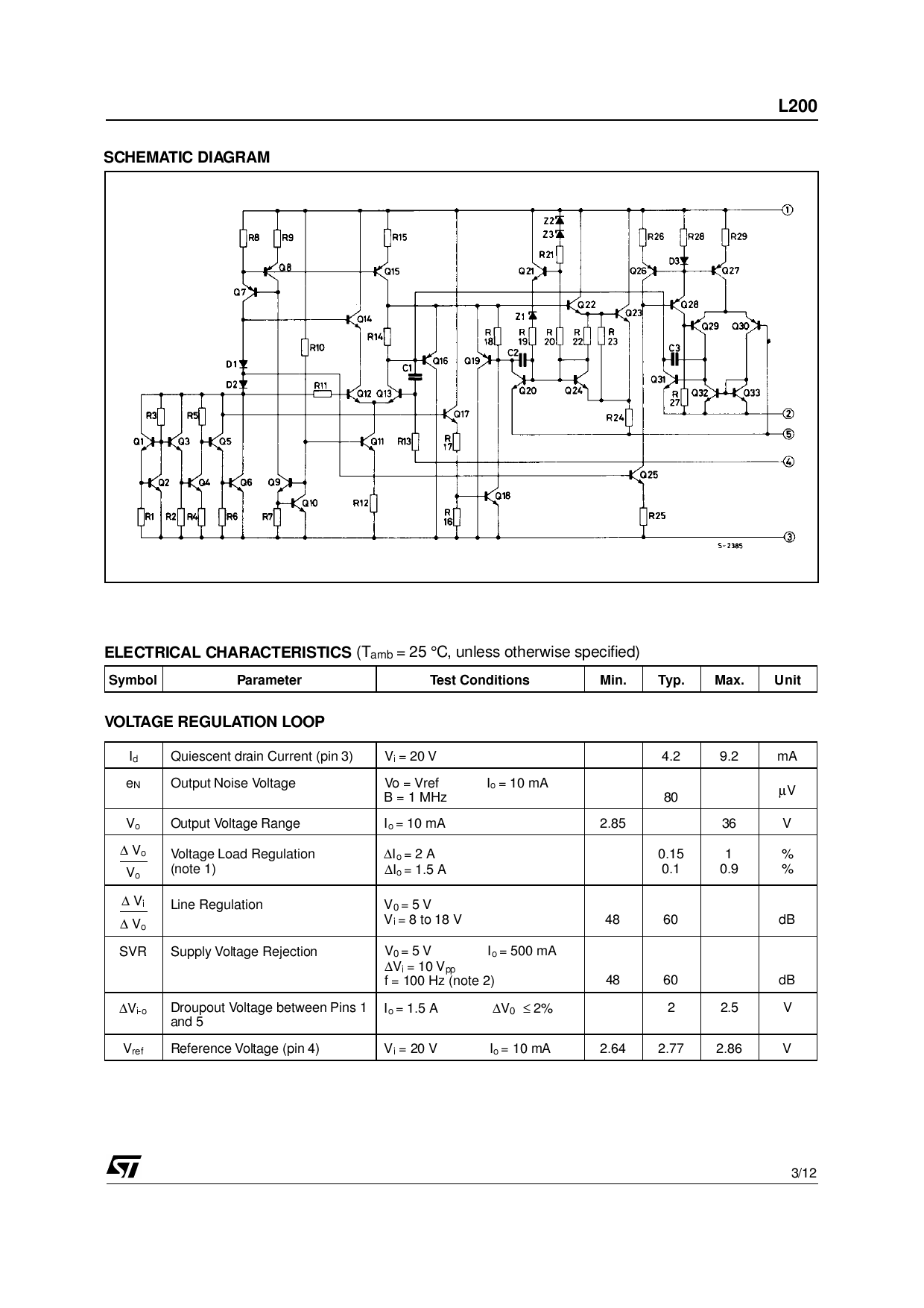 L200CV_（ST(意法半导体)）L200CV中文资料_价格_PDF手册-立创电子商城