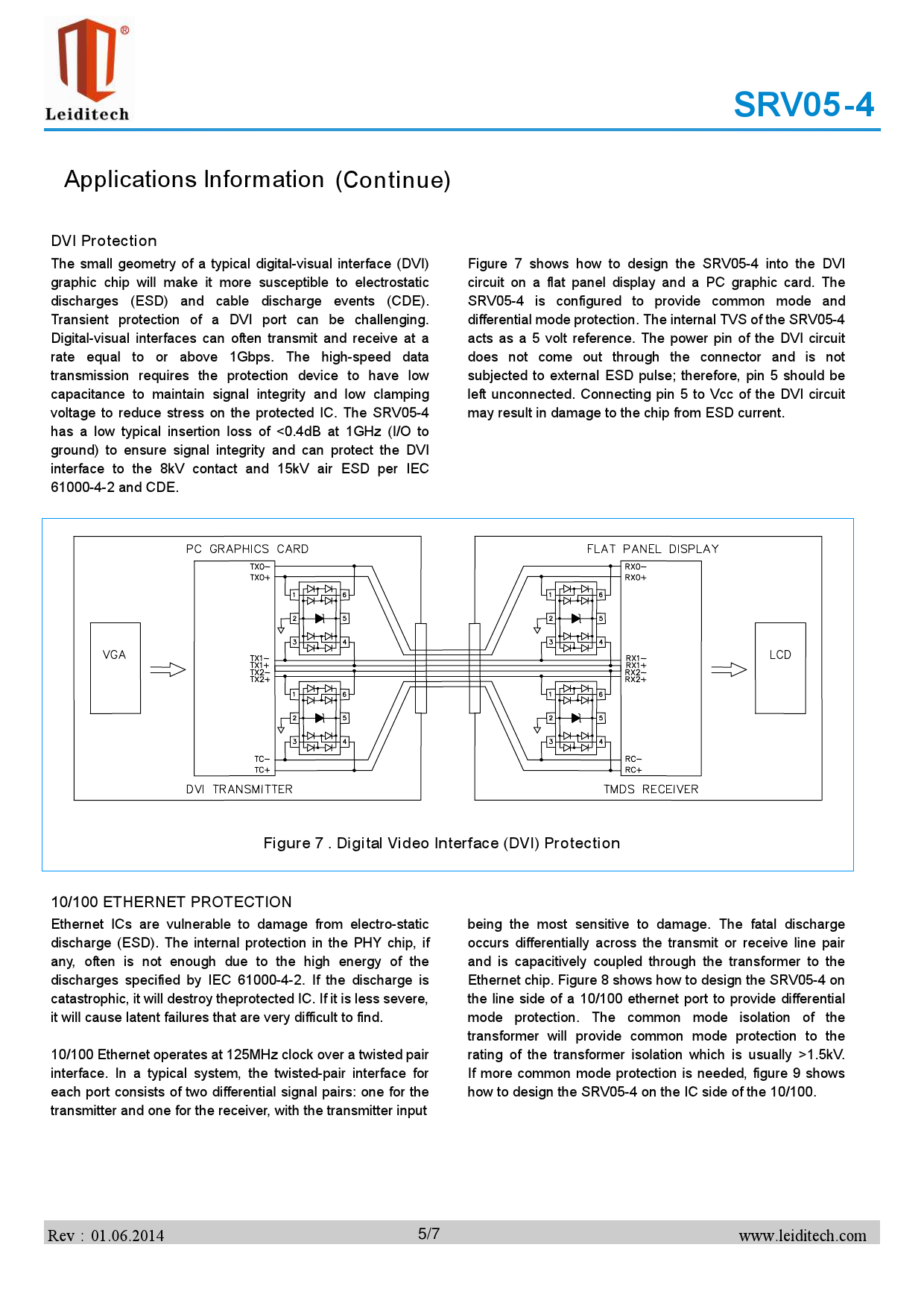 SRV05-4_（Leiditech(雷卯电子)）SRV05-4中文资料_价格_PDF手册-立创电子商城