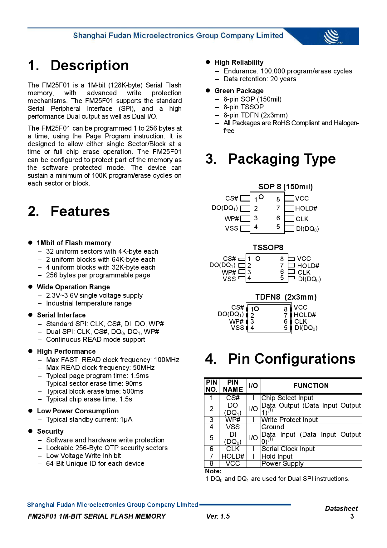 FM25F01-DN-T-G_（FM(复旦微)）FM25F01-DN-T-G中文资料_价格_PDF手册-立创电子商城
