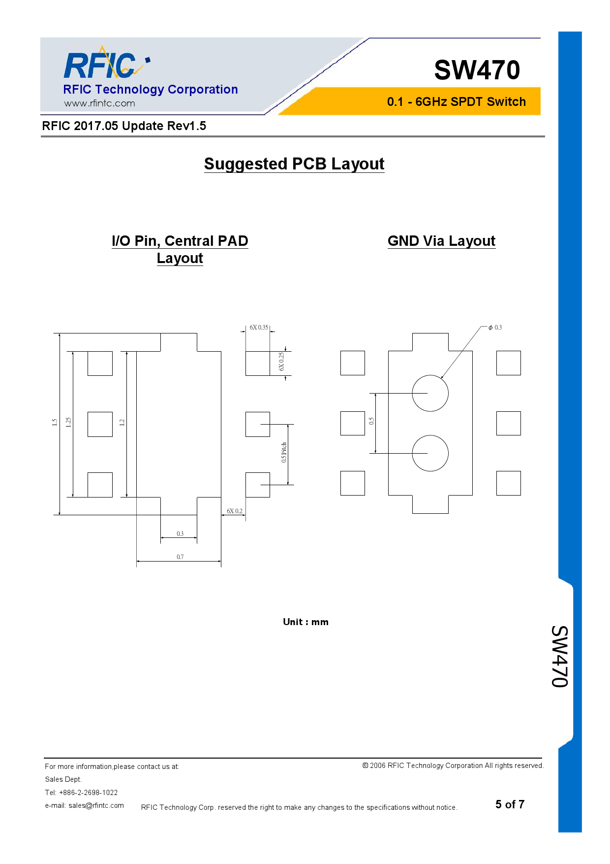 SW470_（RFIC(朗弗)）SW470中文资料_价格_PDF手册-立创电子商城