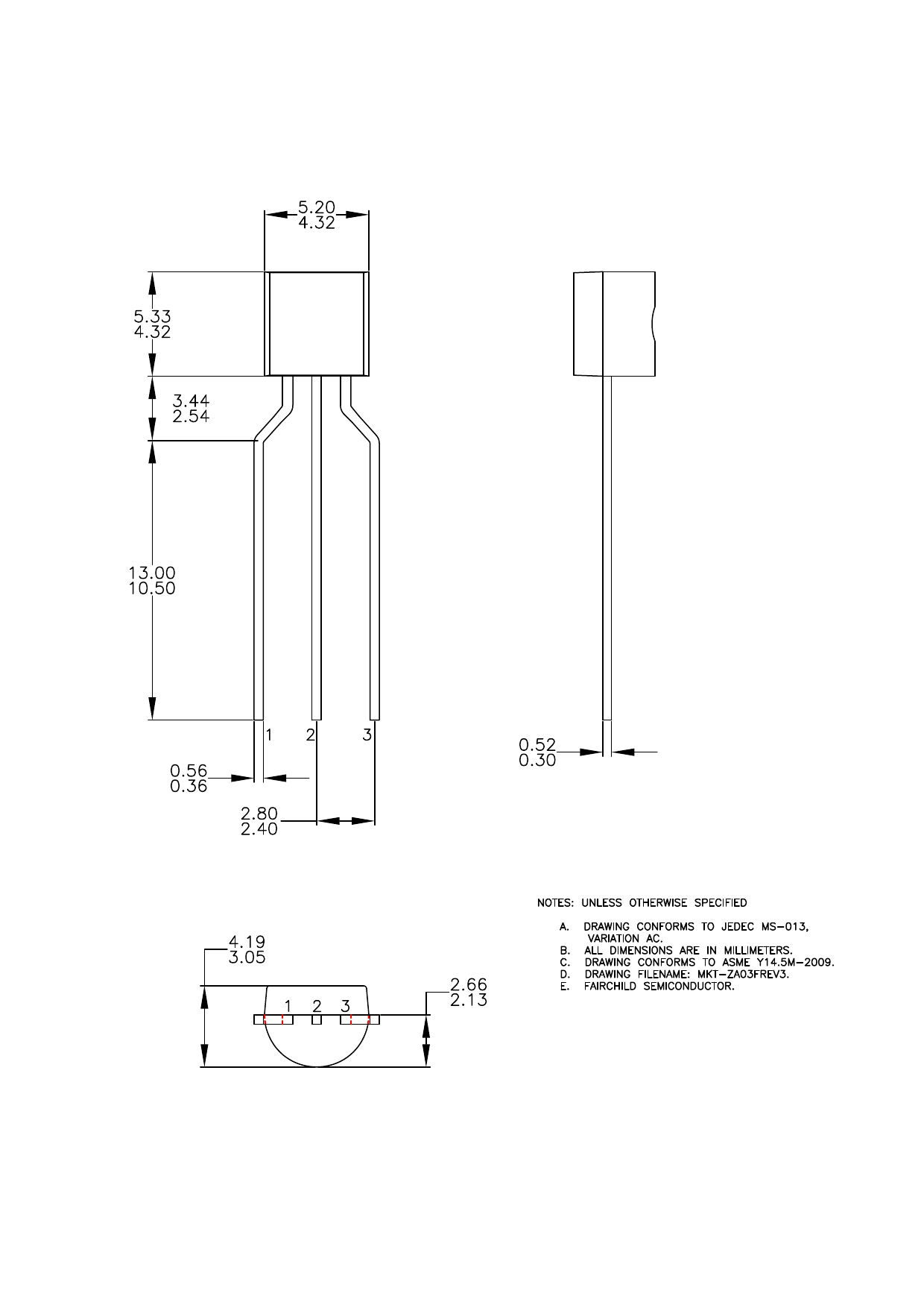 KSC1815YTA_（onsemi(安森美)）KSC1815YTA中文资料_价格_PDF手册-立创电子商城