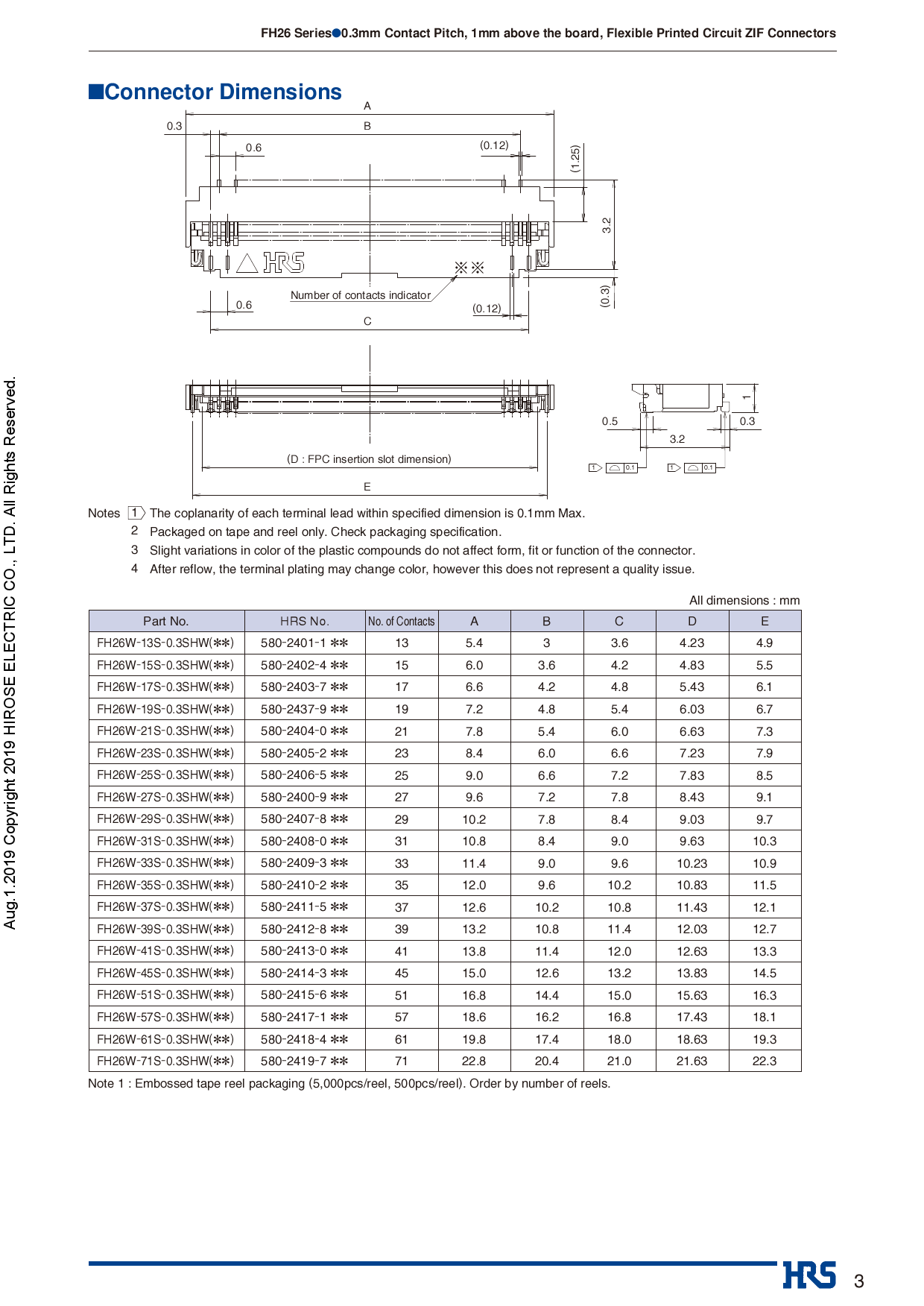 FH26W-51S-0.3SHW(60)_（HRS(广濑)）FH26W-51S-0.3SHW(60)中文资料_价格_PDF手册-立创电子商城