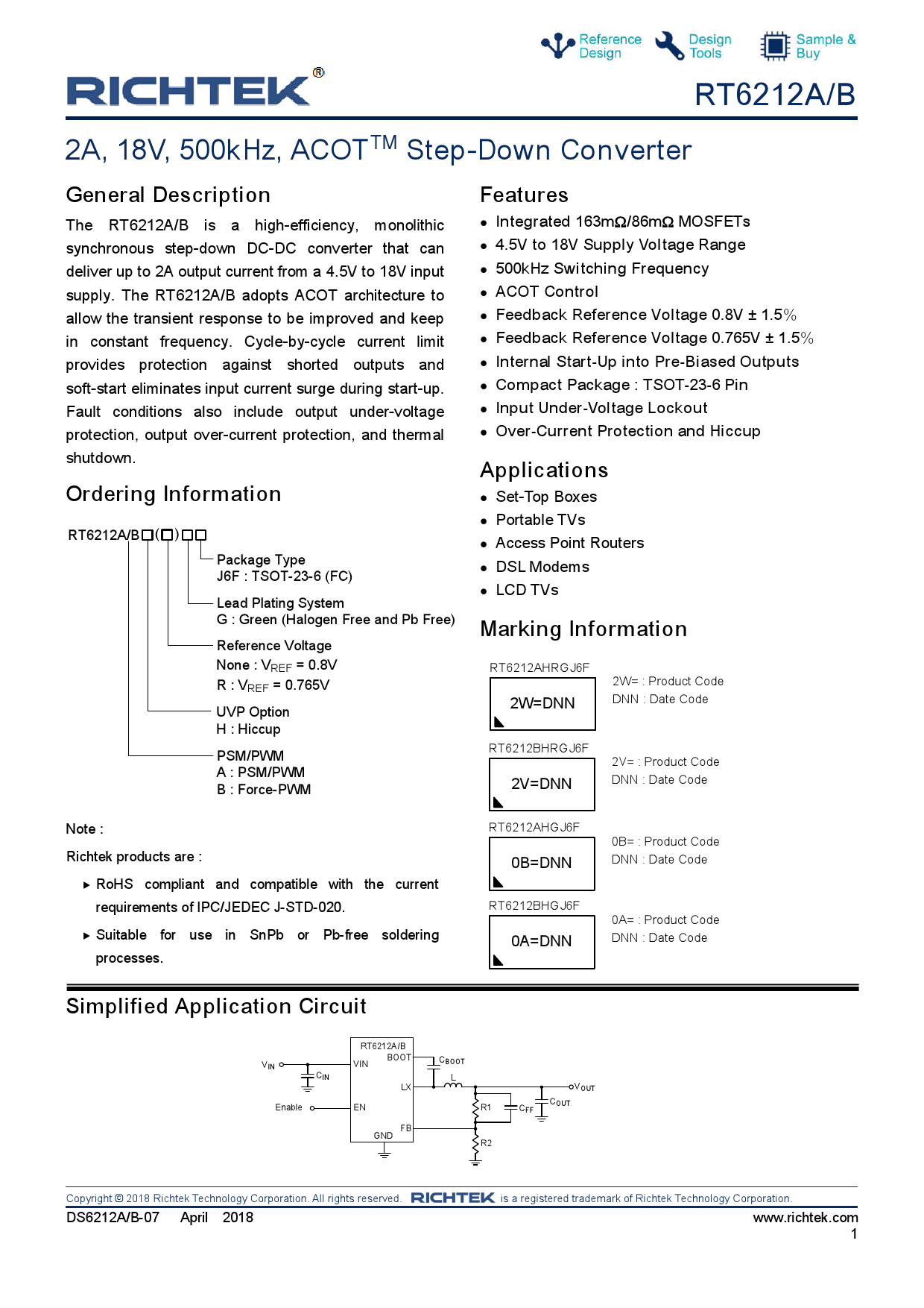 RT6212AHGJ6F_（RICHTEK(立锜)）RT6212AHGJ6F中文资料_价格_PDF手册-立创电子商城