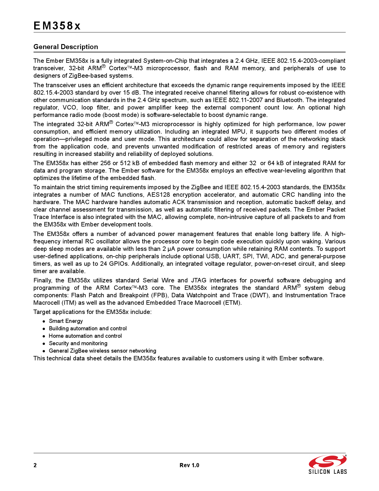 EM3585-RT_（SILICON LABS(芯科)）EM3585-RT中文资料_价格_PDF手册-立创电子商城