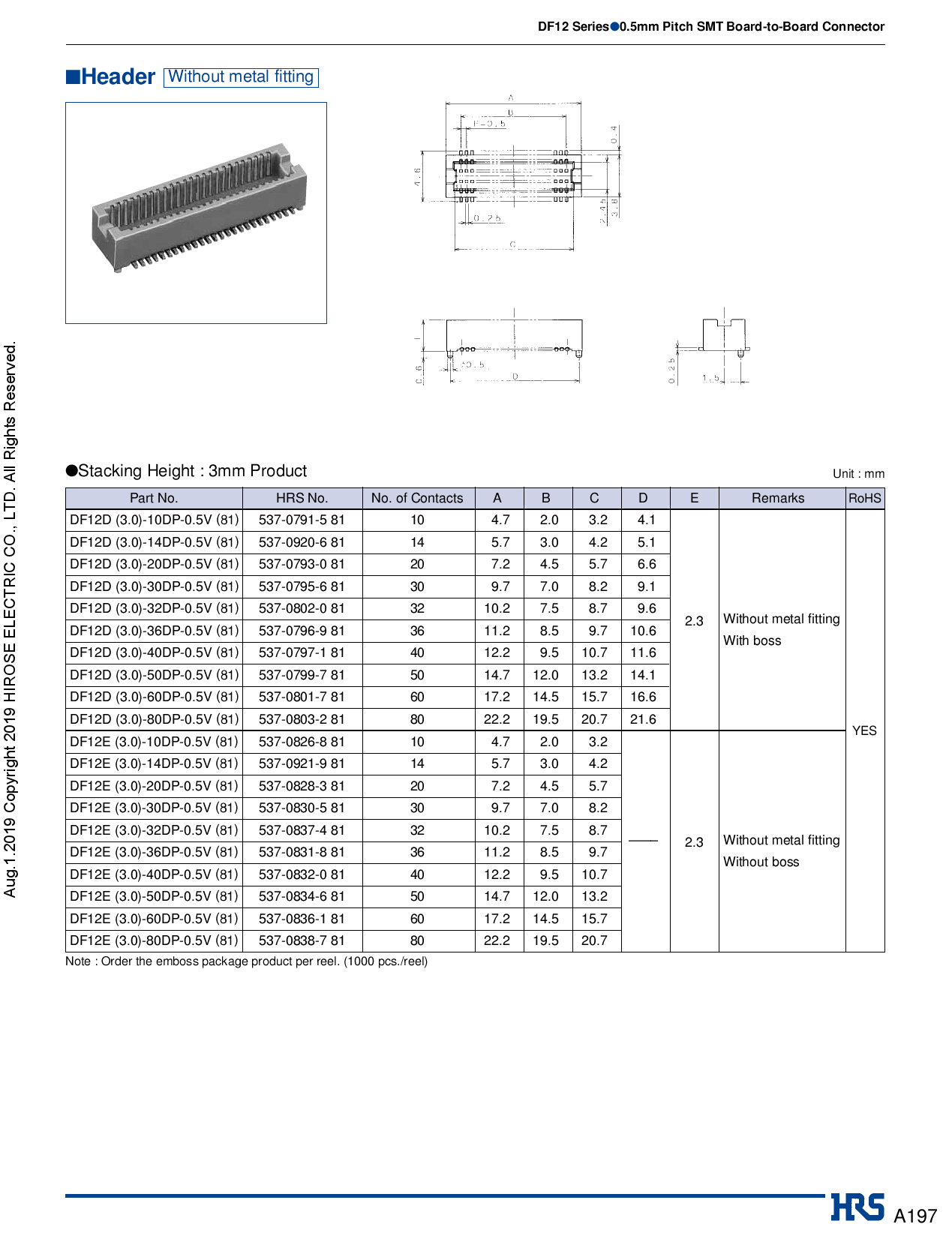 DF12-40DS-0.5V(86)_（HRS(广濑)）DF12-40DS-0.5V(86)中文资料_价格_PDF手册-立创电子商城