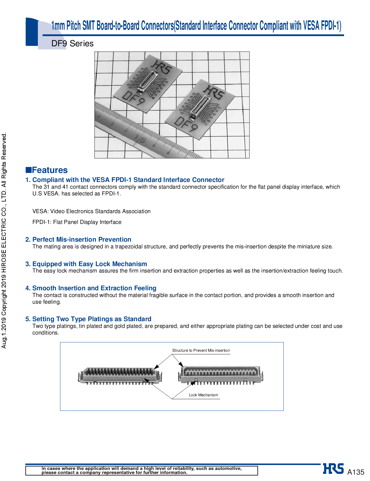 DF9-41P-1V(69)_（HRS(广濑)）DF9-41P-1V(69)中文资料_价格_PDF手册-立创电子商城