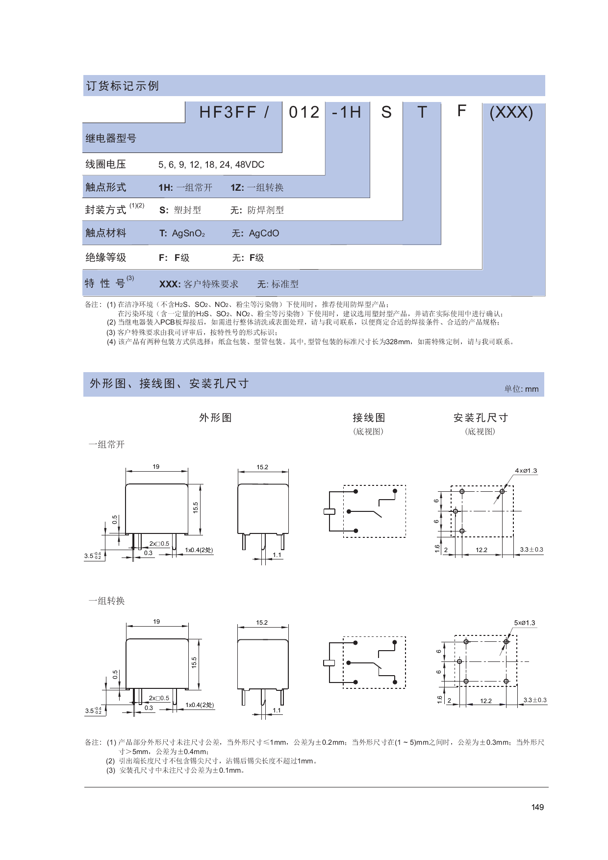 HF3FF/005-1HST_（HF(宏发)）HF3FF/005-1HST中文资料_价格_PDF手册-立创电子商城