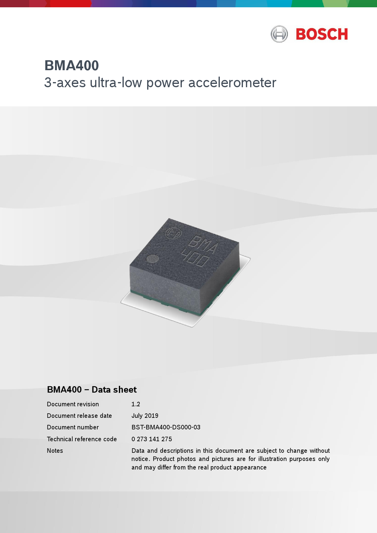 BMA400_（Bosch(博世)）BMA400中文资料_价格_PDF手册-立创电子商城